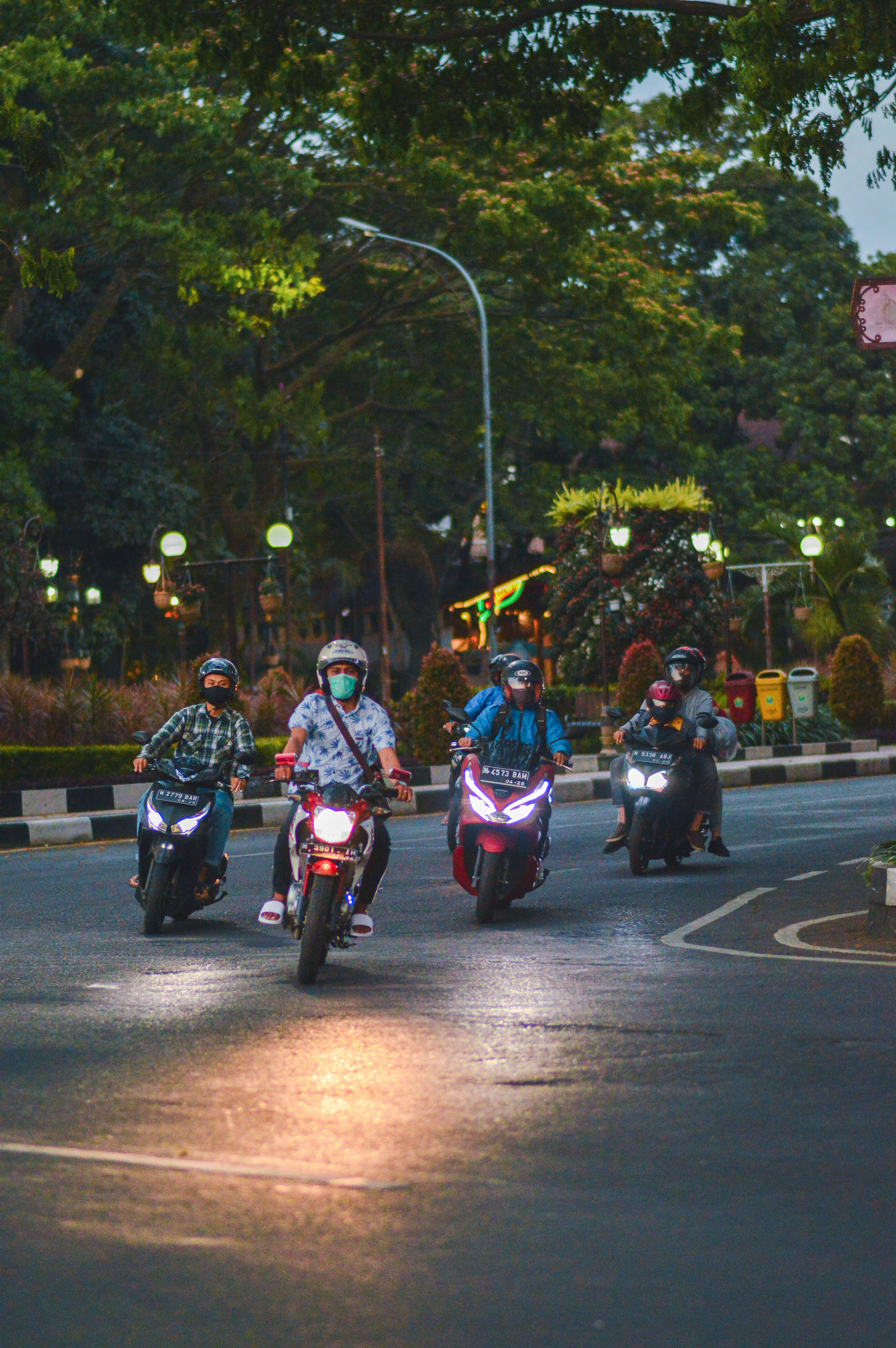 People riding motorcycle on road during daytime photo – Free Indonesia ...
