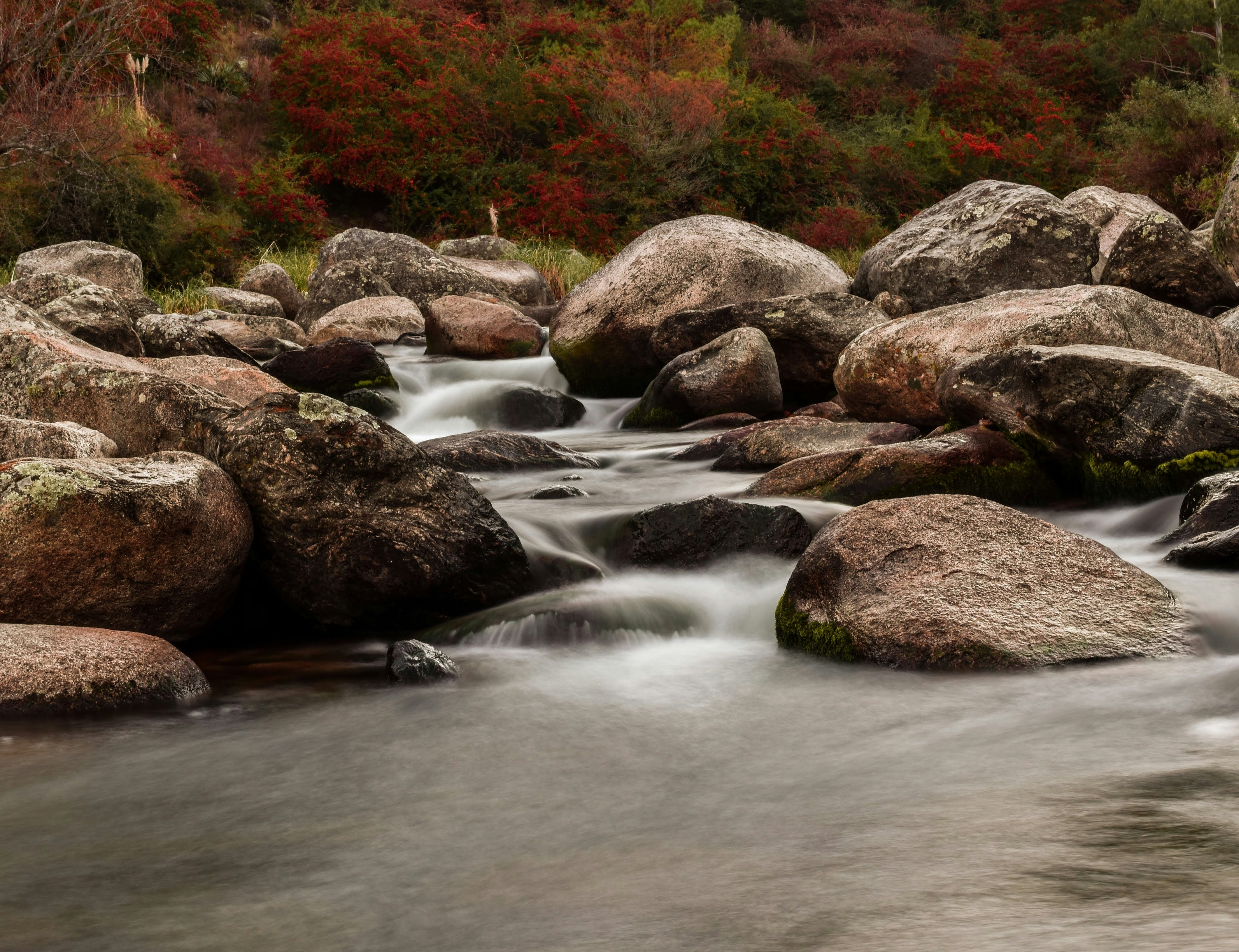 Foto Río en medio de las rocas – Imagen Argentina gratis en Unsplash