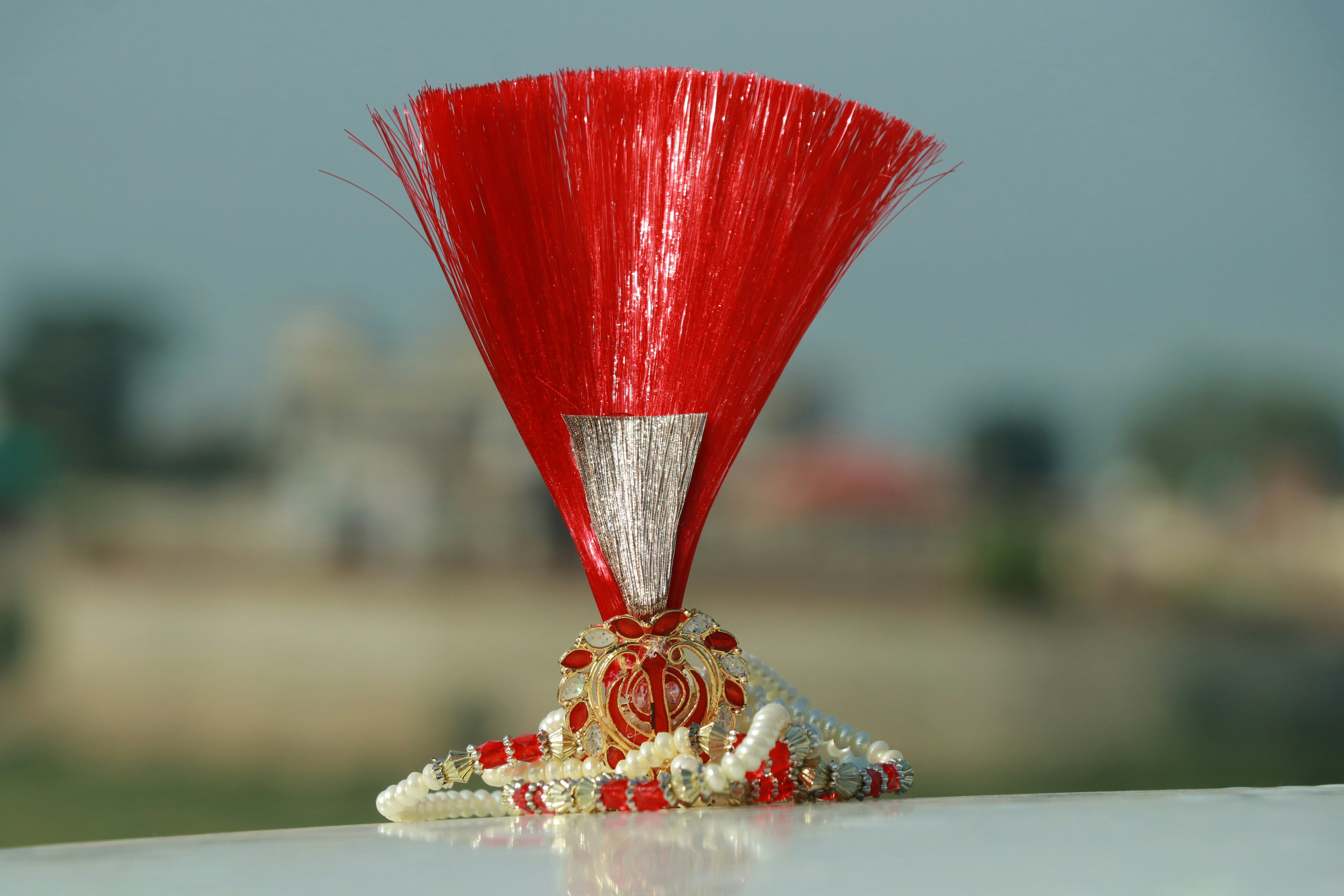 Cultural Elegance: A Traditional Ornament in Focus
