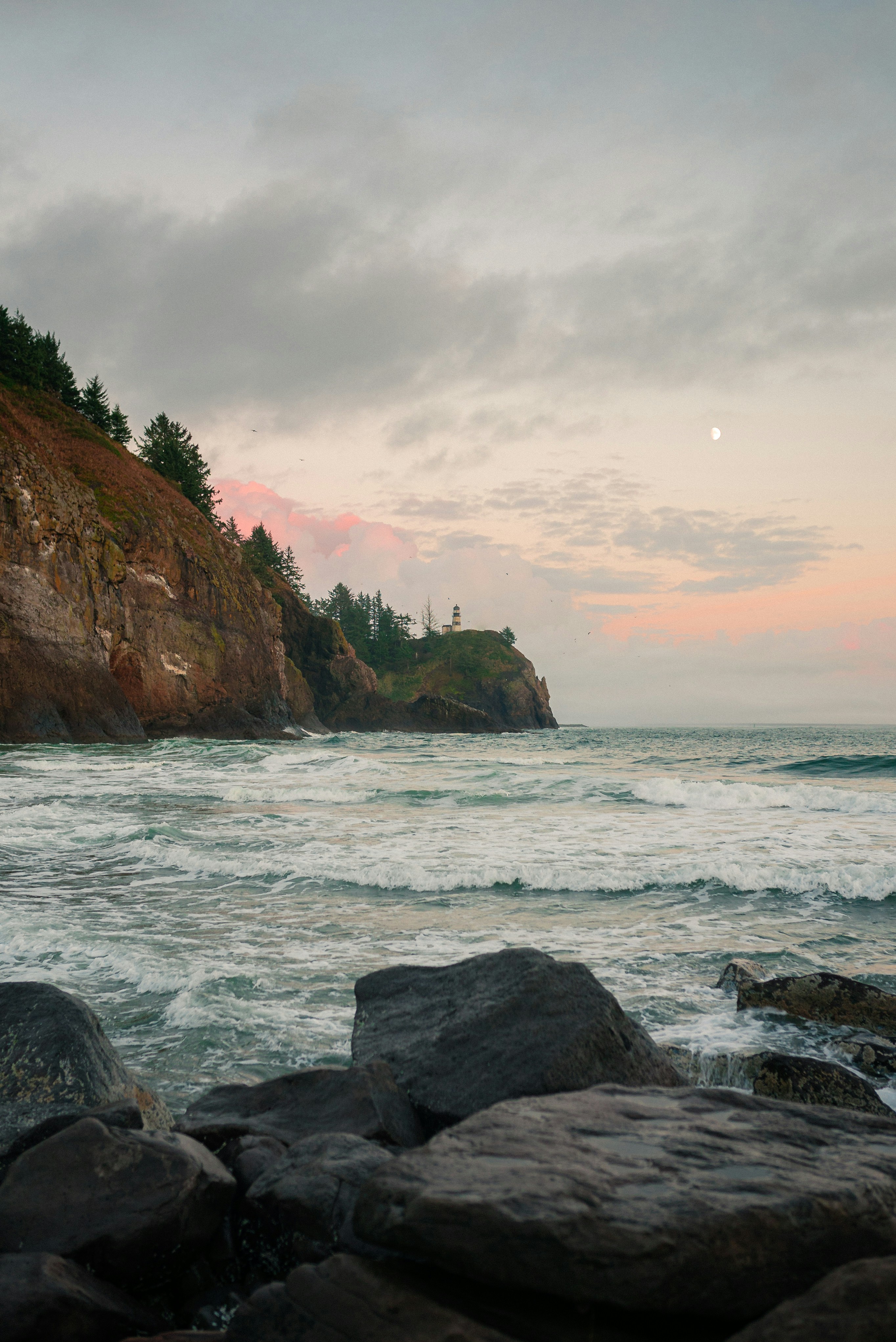 Twilight Serenity at the Lighthouse Cliff