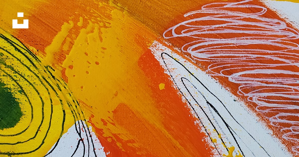 노란색 빨간색과 흰색 추상 그림 사진 Unsplash의 무료 배경 이미지