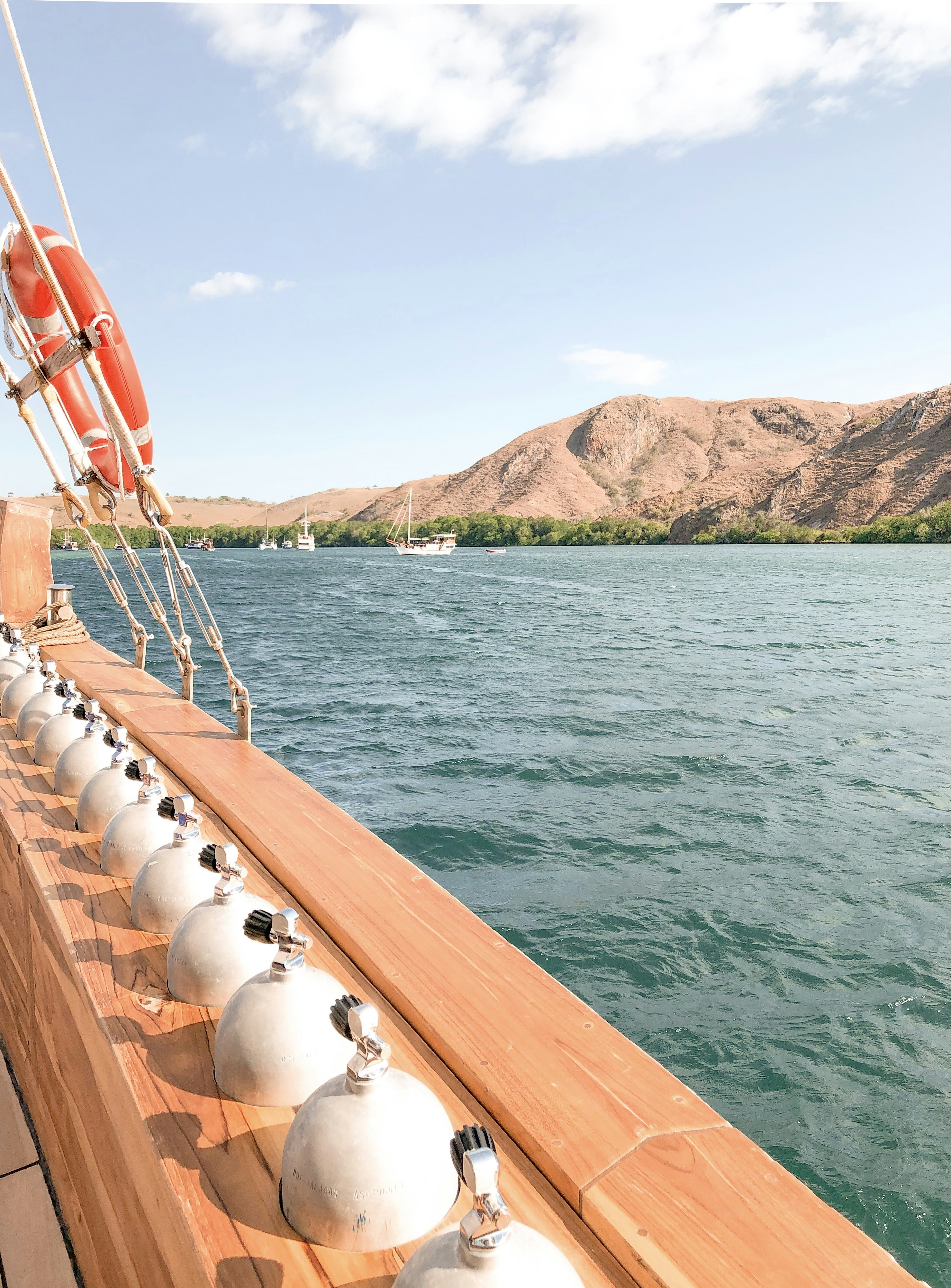 White and brown boat on sea during daytime photo – Free Boat Image on ...
