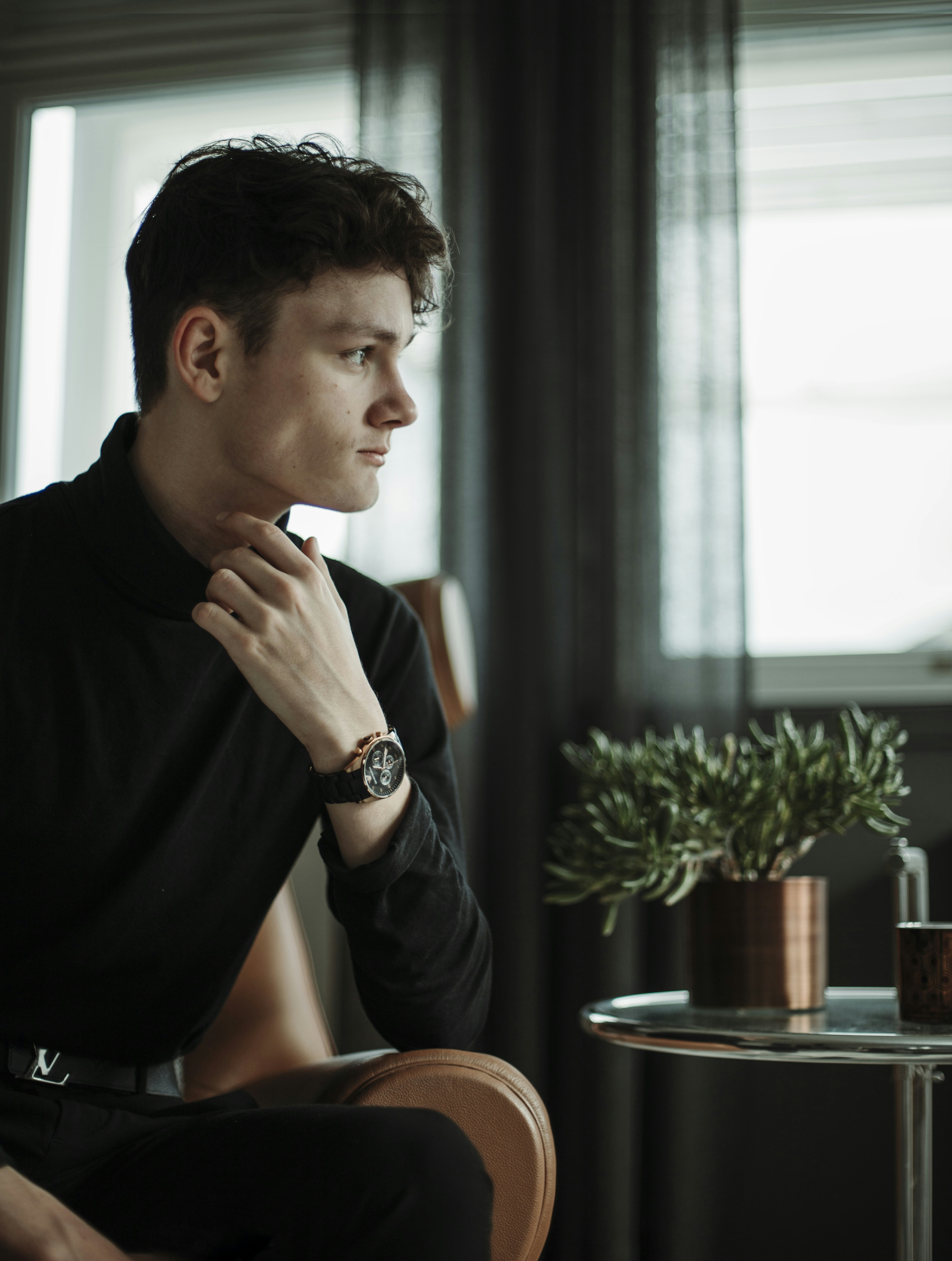 Contemplative Moments in Modern Elegance