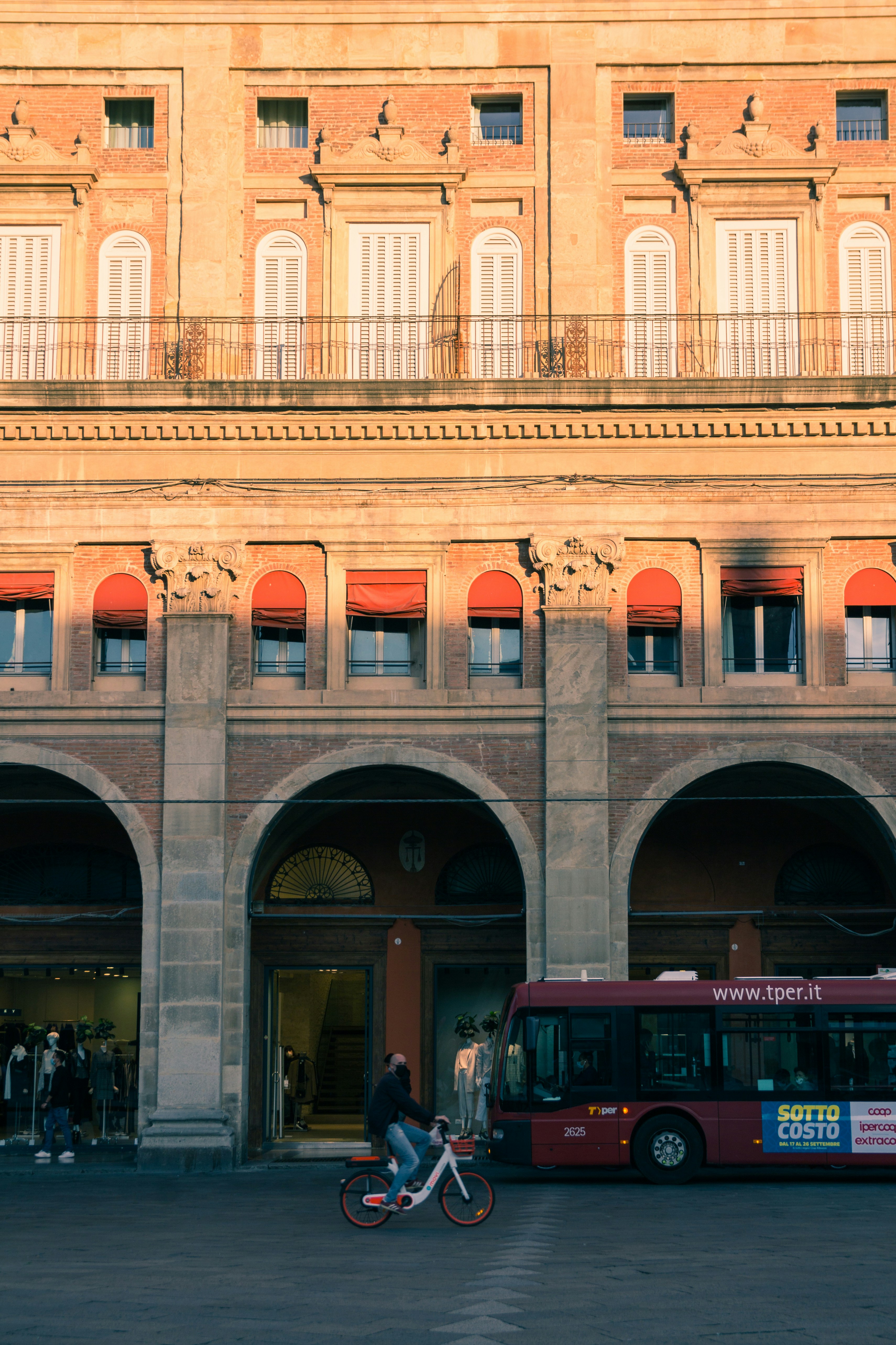 Sunlit Facade and City MotionAlessandro Cavestro