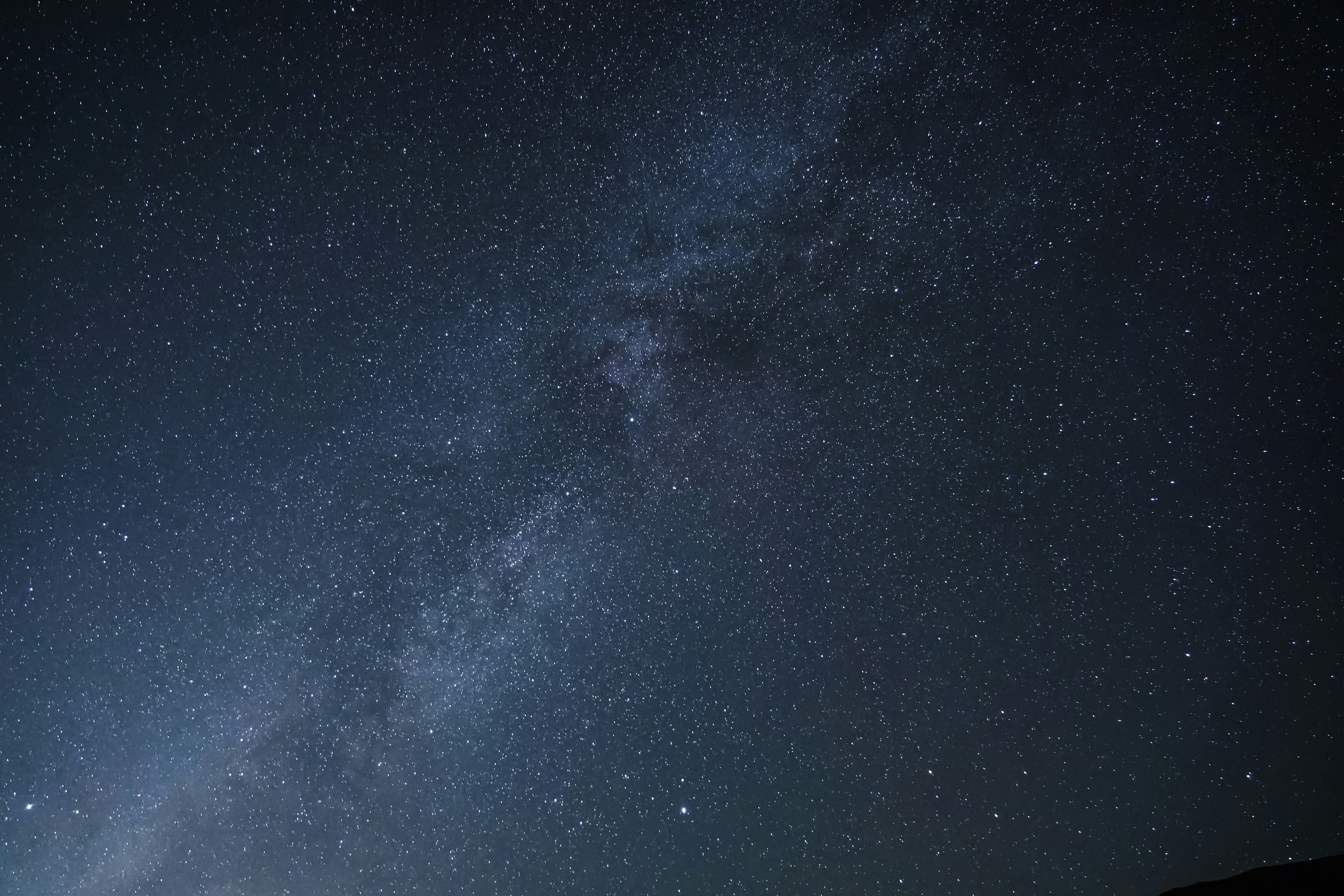 Blue sky with stars during night time photo – Free Space Image on Unsplash
