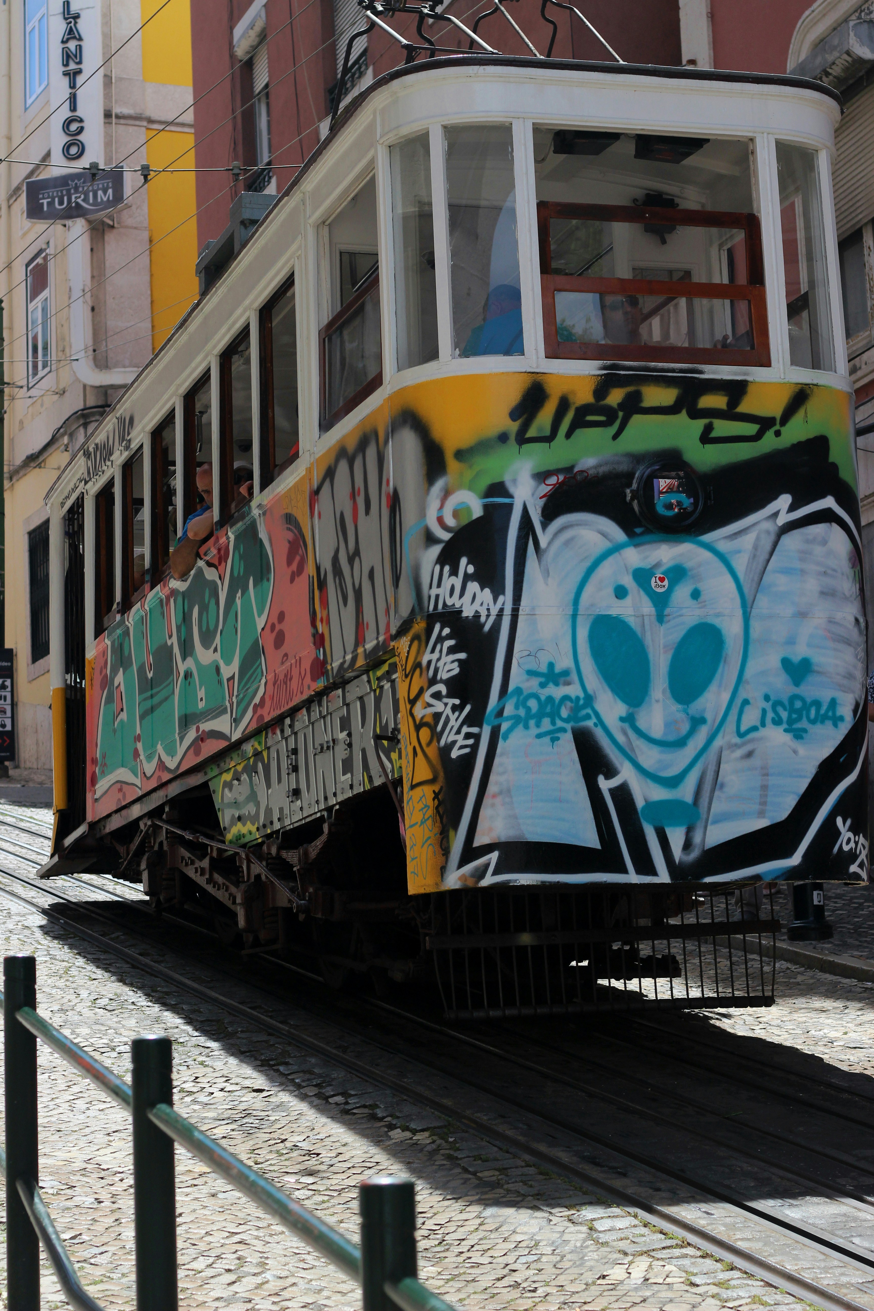 Urban Artistry on Wheels: A Lisbon Tram Experience