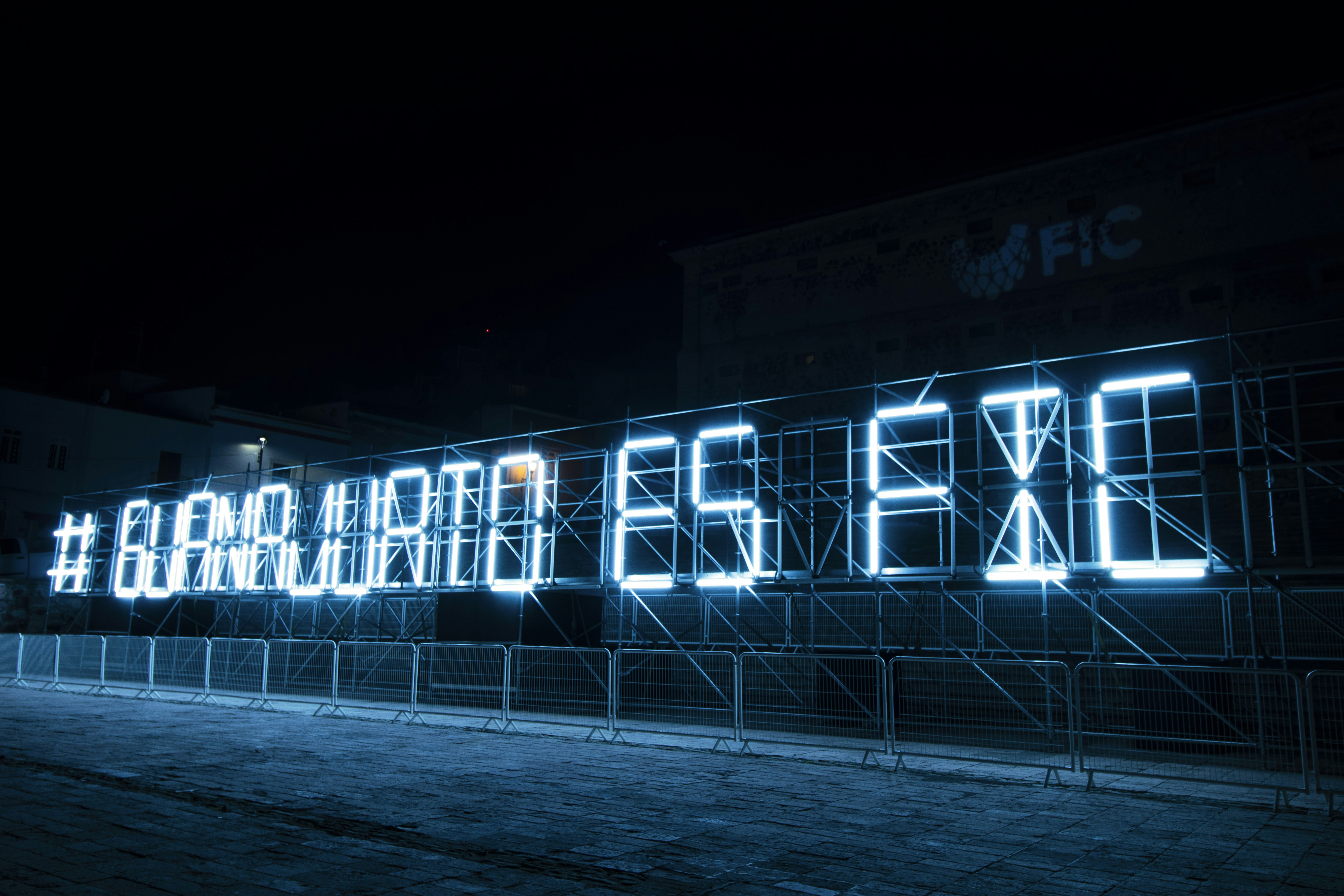 Luminous Messages in the Night