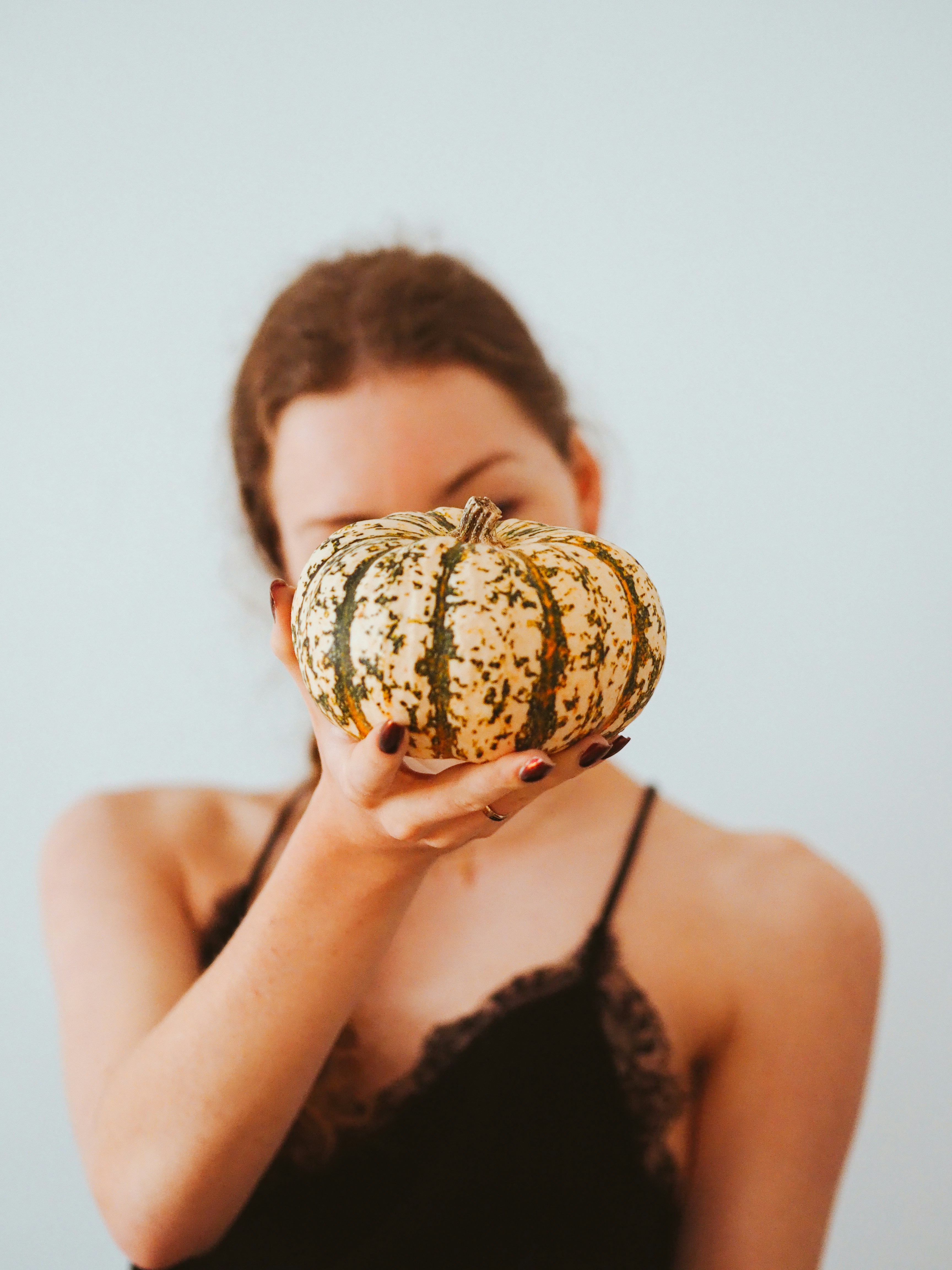 Pumpkin Spotlight: A Hidden Harvest Between Hands