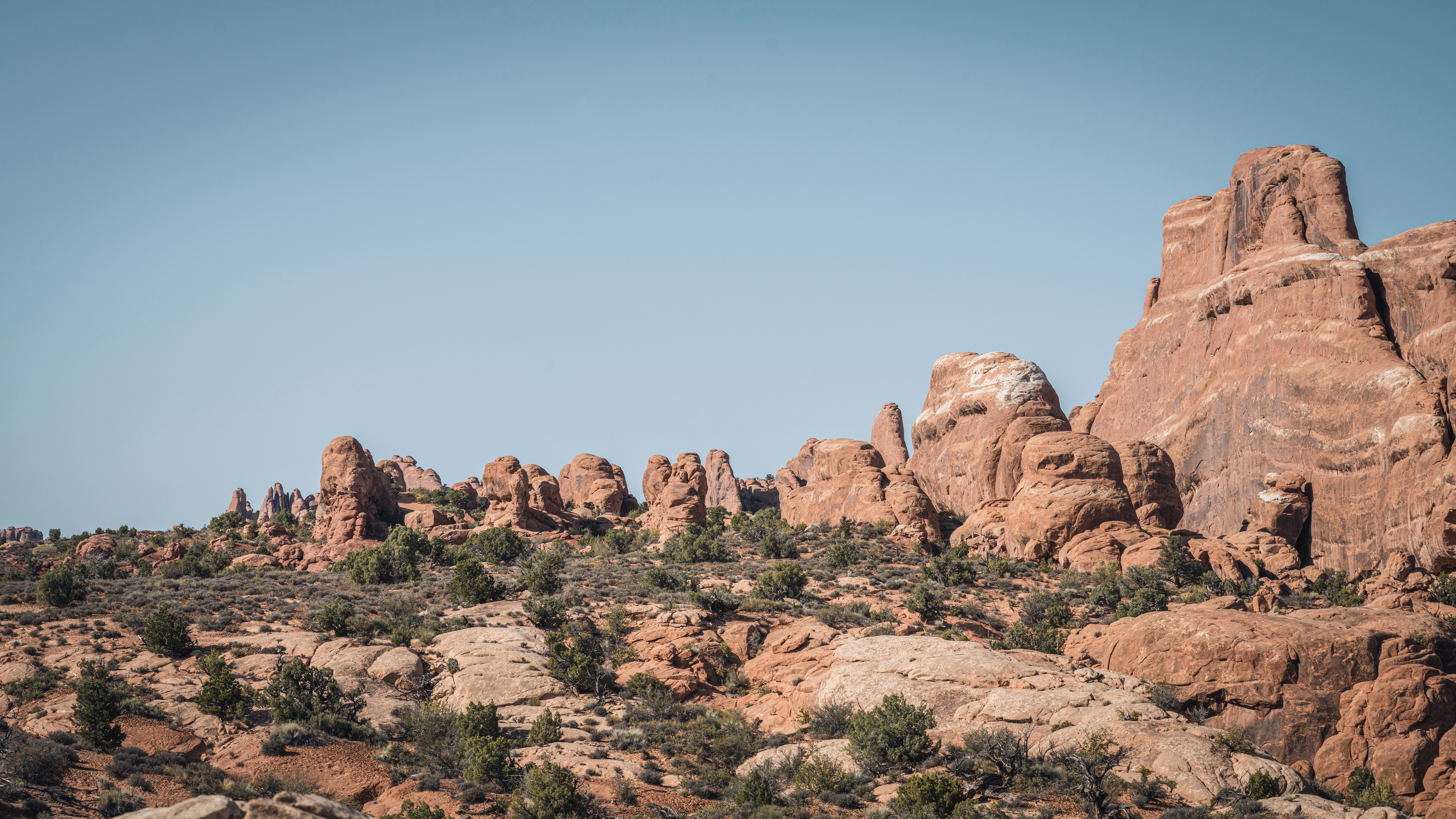 Brown rock formation under blue sky during daytime photo – Free Rock ...