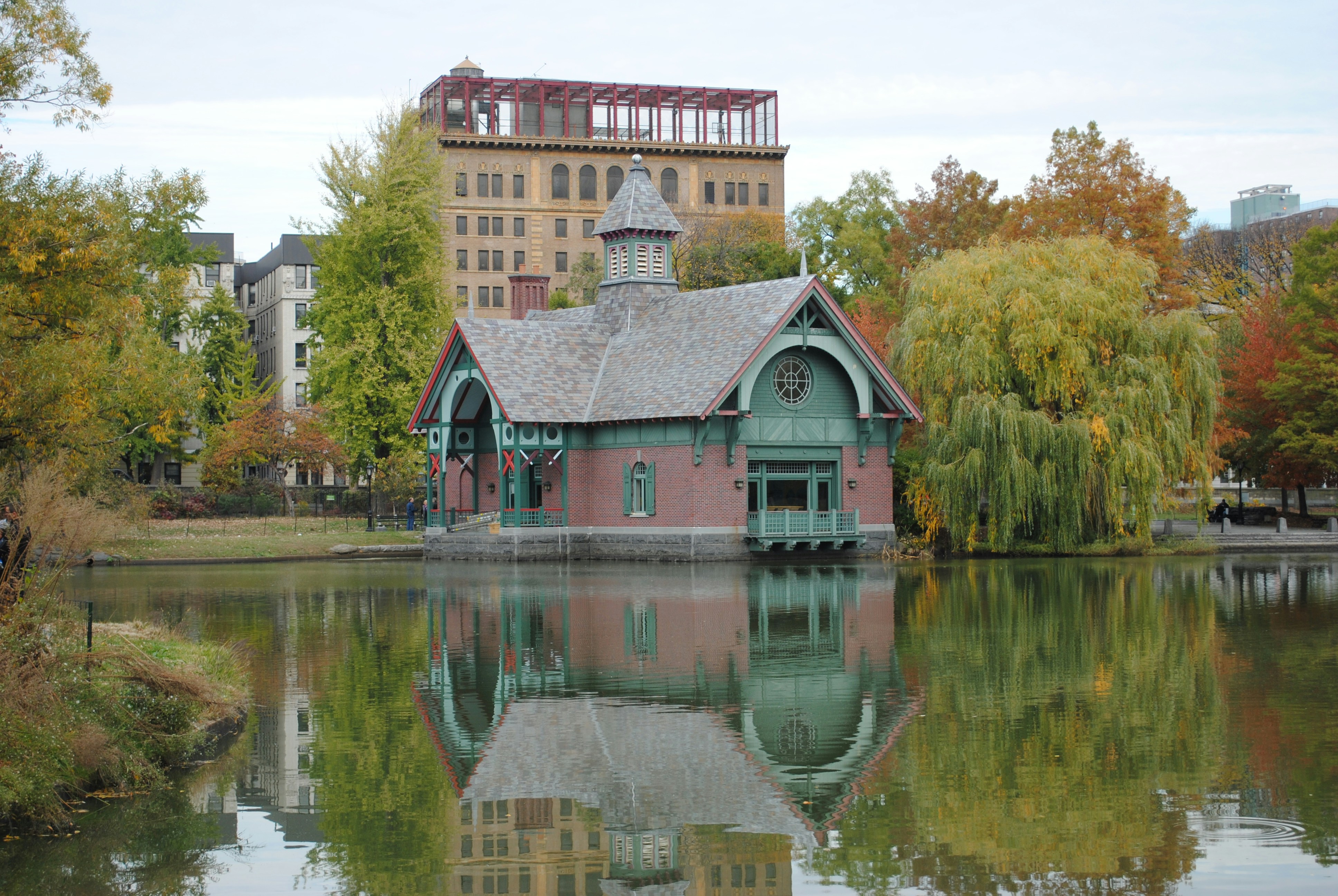 Central Park, north end at Harlem