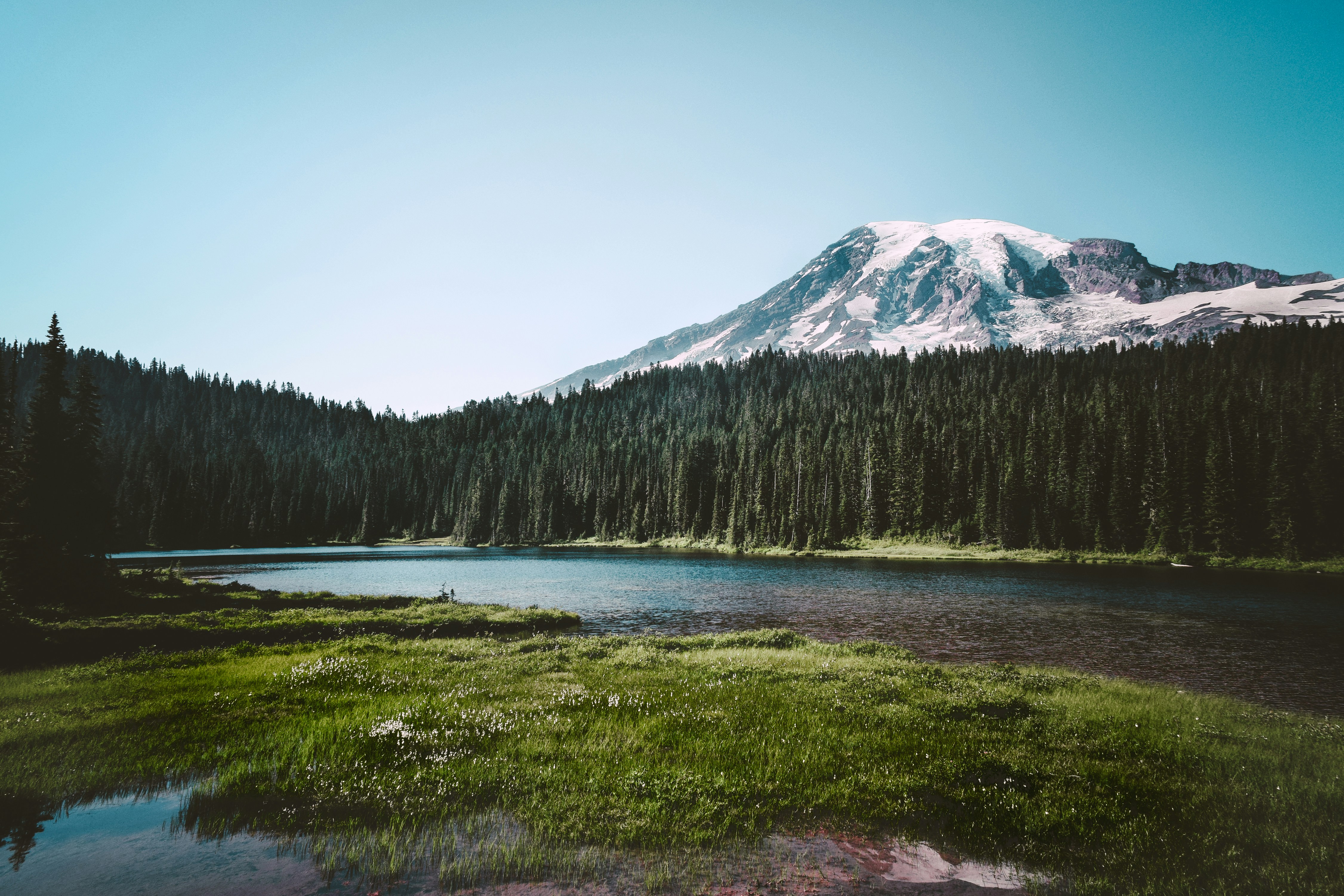 Serene Alpine Reflection