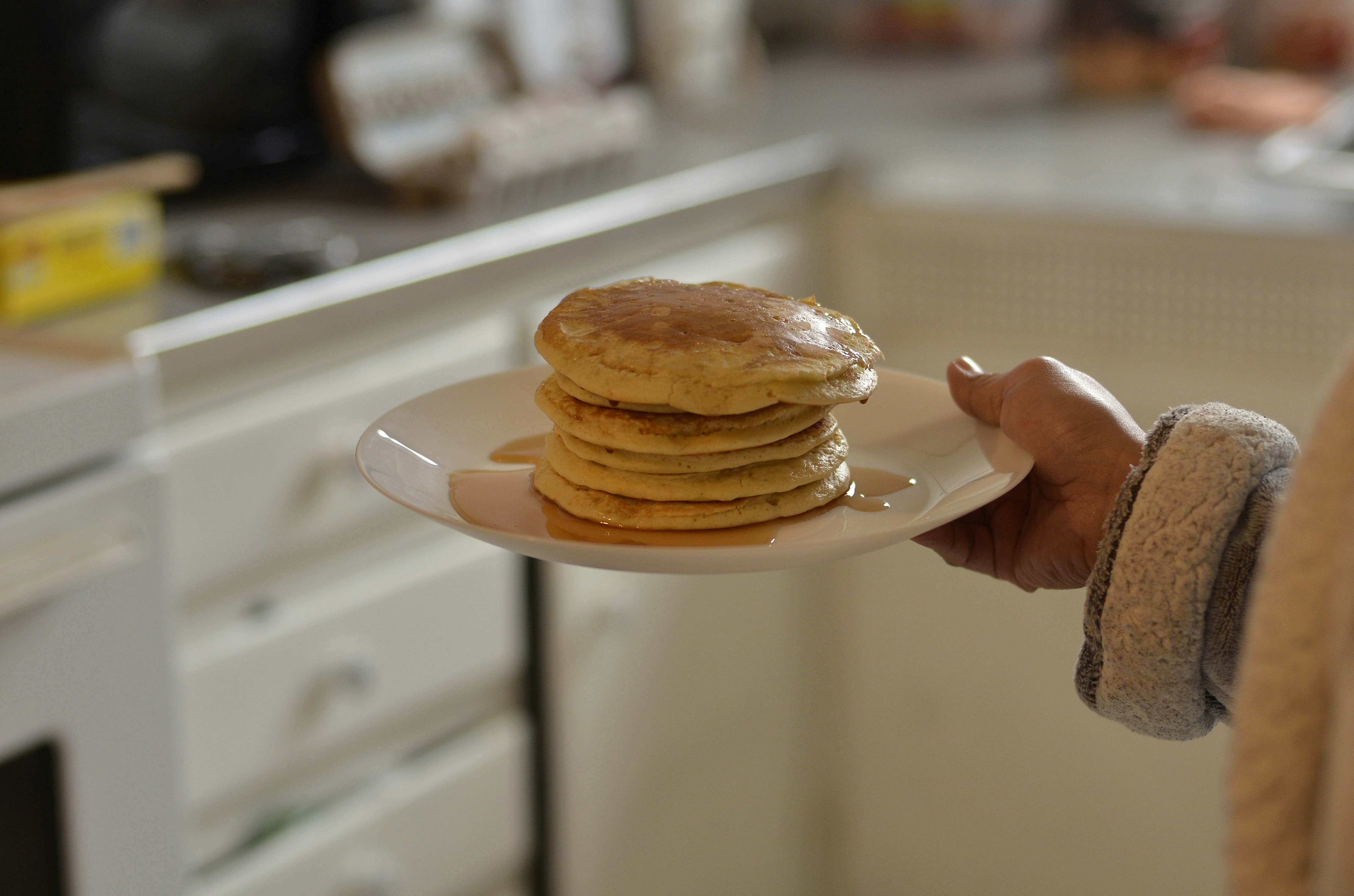 Pancakes, anyone? ---- ------------------- ❤️ Please show some love by clicking the heart icon above! 📸 If you plan to use this photo, I would greatly appreciate it if you could credit me in the caption: "Photo by Joy Real on Unsplash." 🤝 DM me and in return, I'll share a screenshot of your article with my photo on my Instagram at [@joyreal328](https://www.instagram.com/joyreal328/). 🙏 Thank you! -------------------