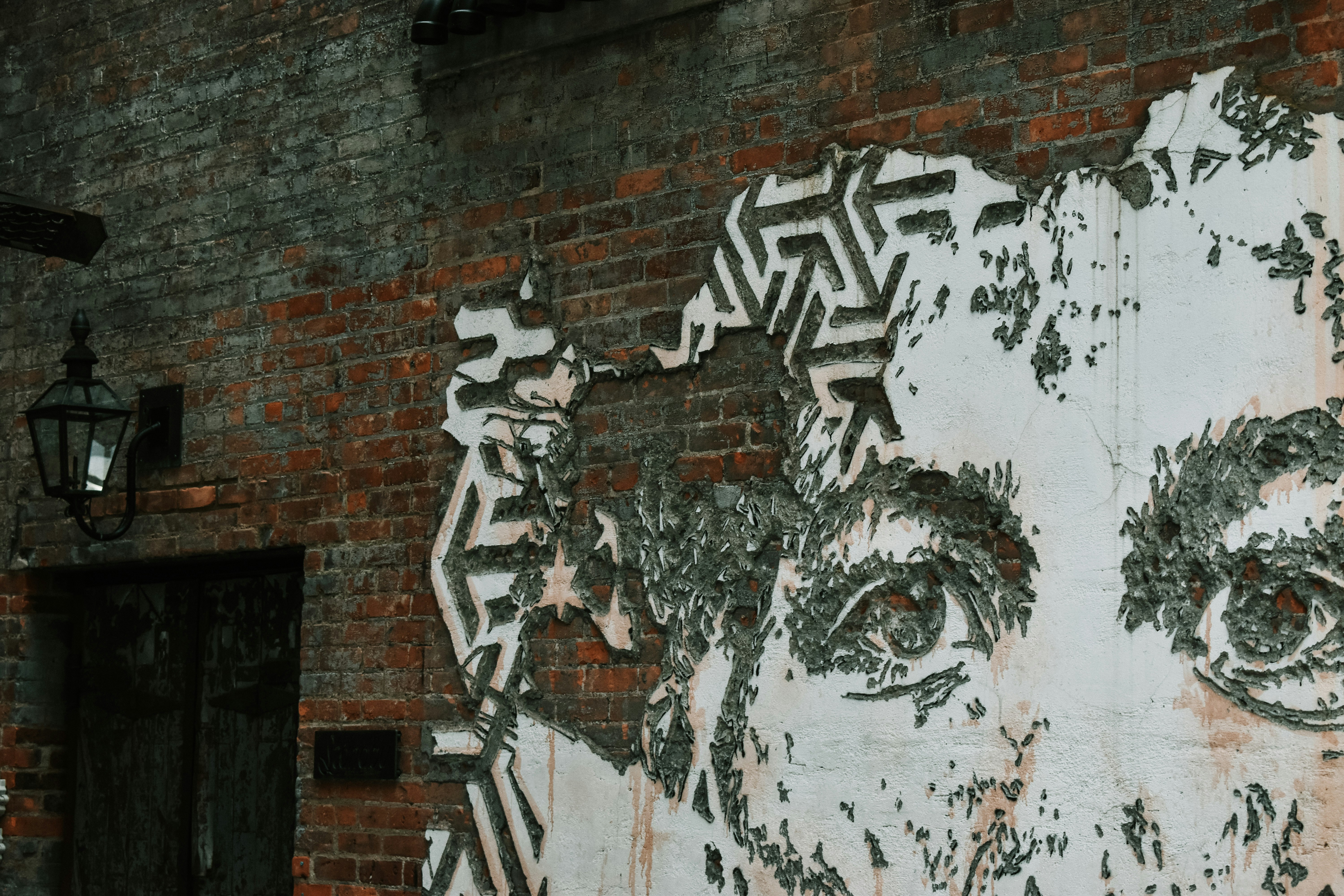 Graffiti mural noir et blanc photo – Photo Gris Gratuite sur Unsplash