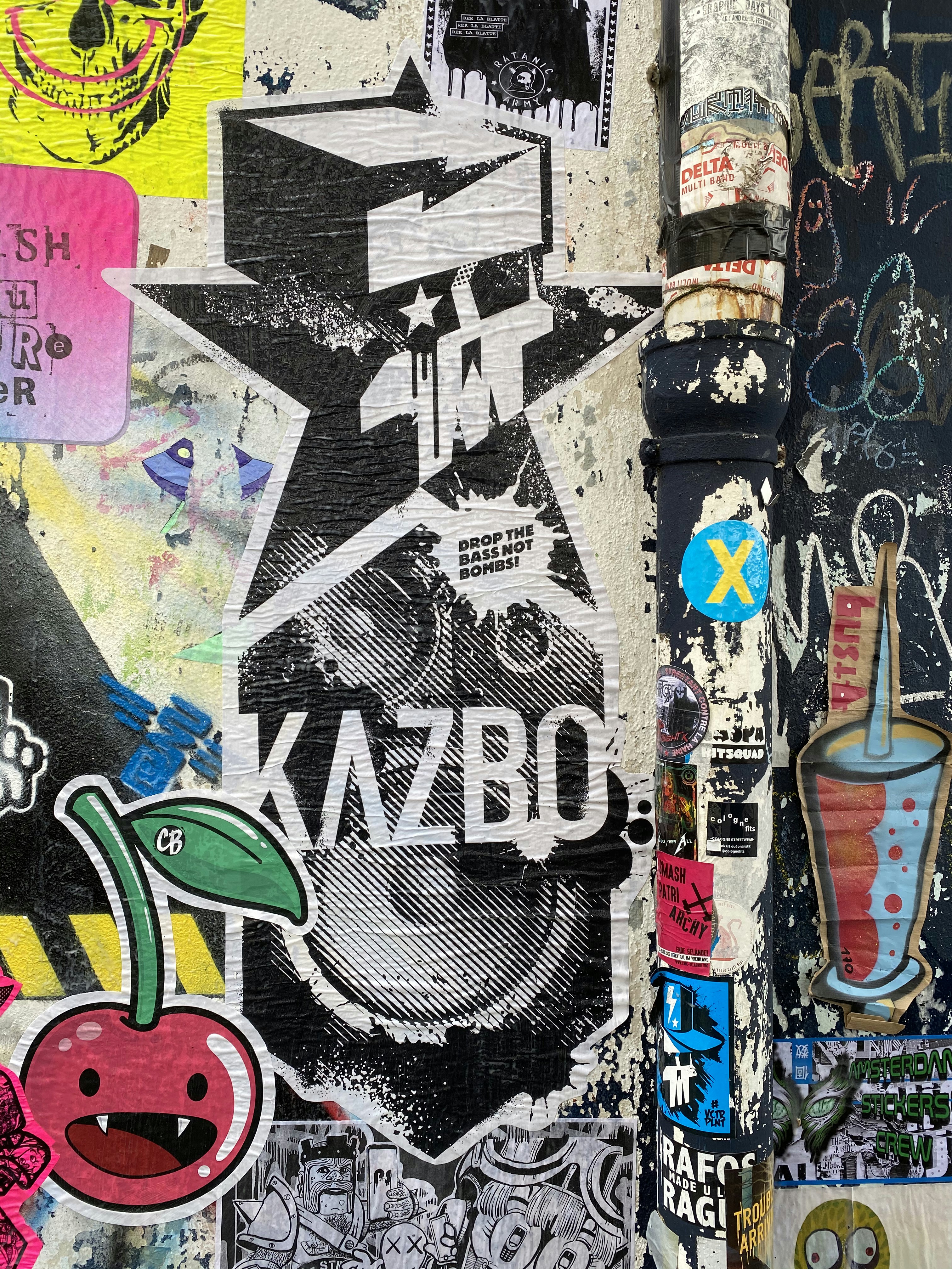 Drop Bass Not Bombs Wallpaper