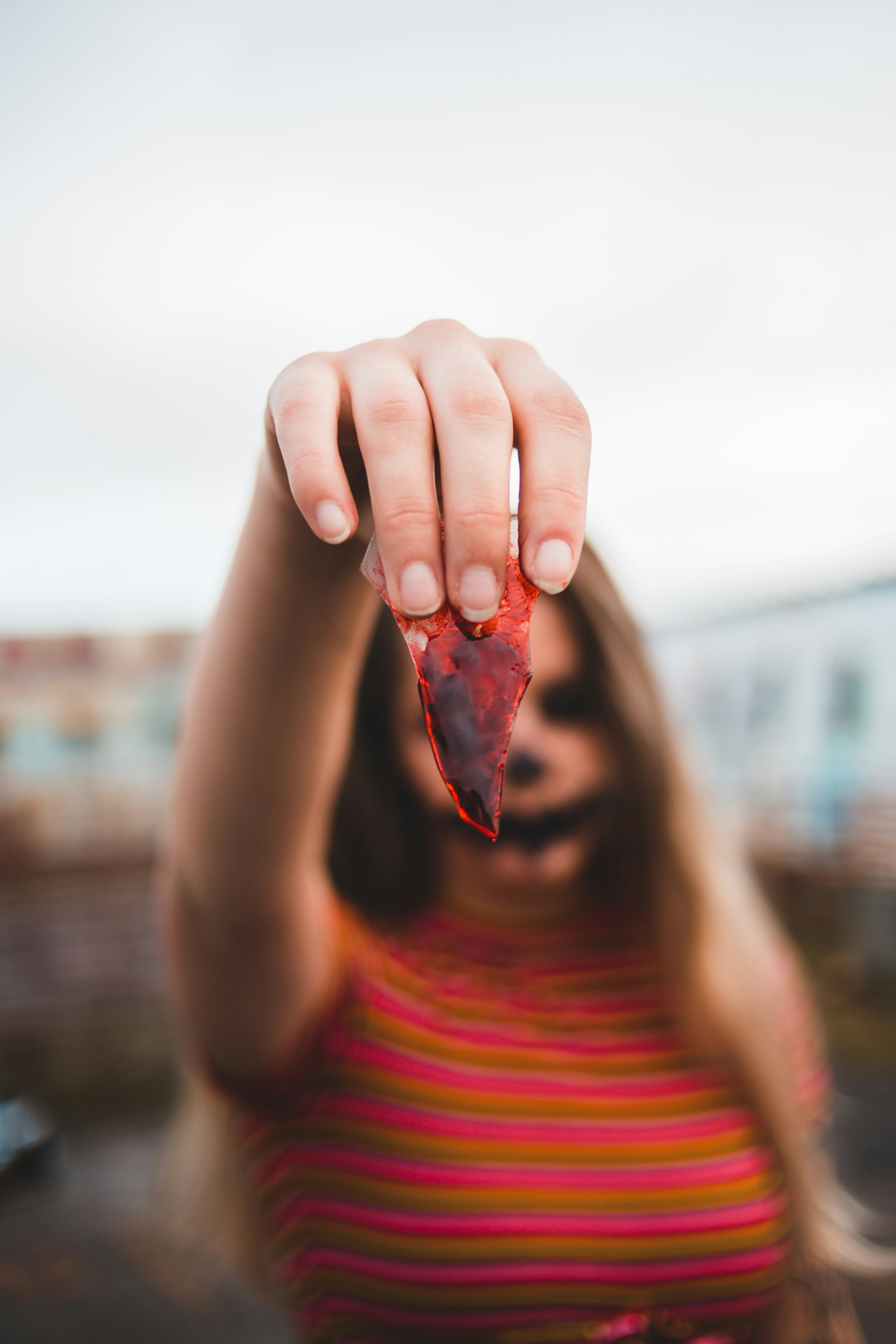 Person with red paint on hand photo – Free Person Image on Unsplash