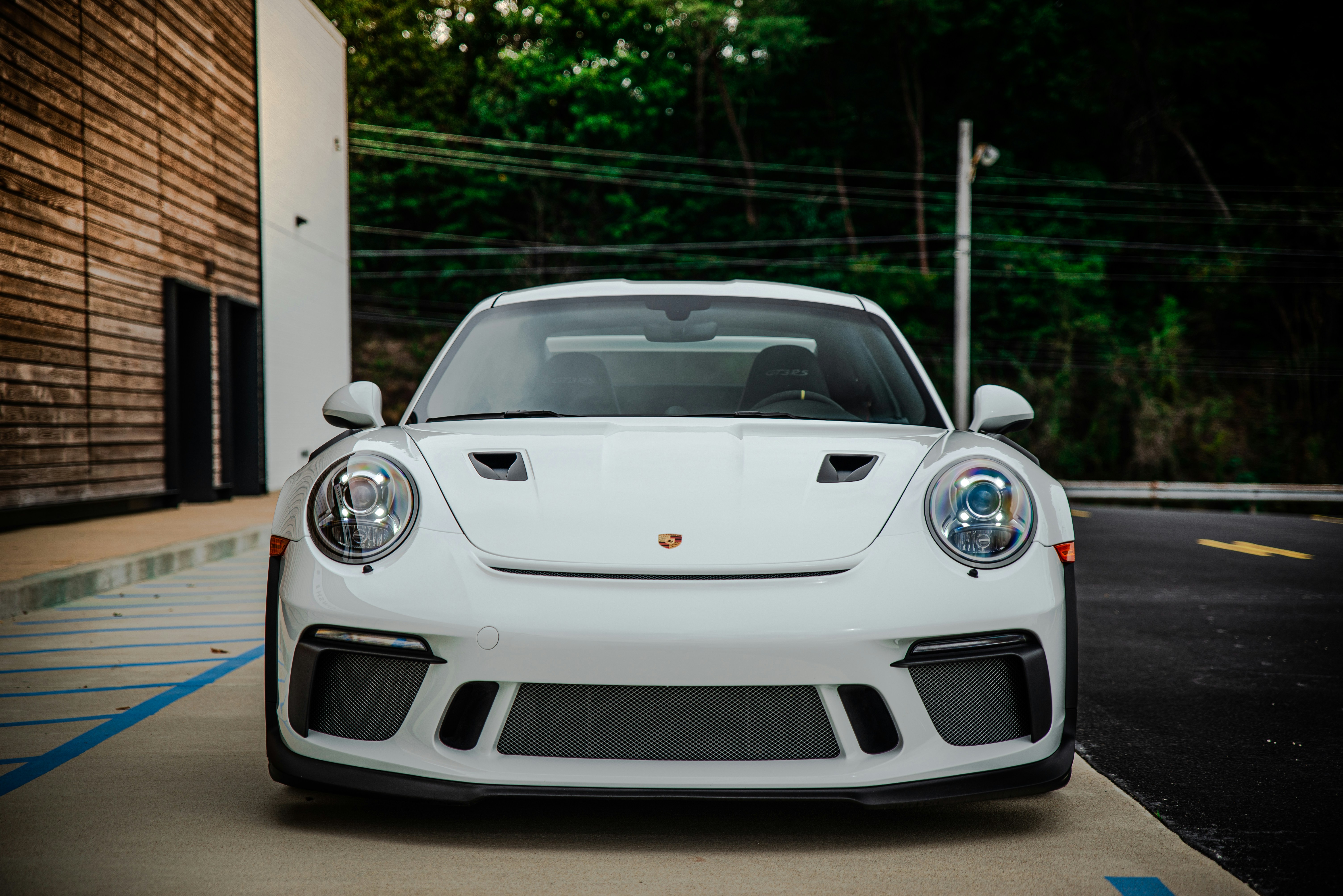White porsche 911 parked on road during daytime photo – Free Car Image ...