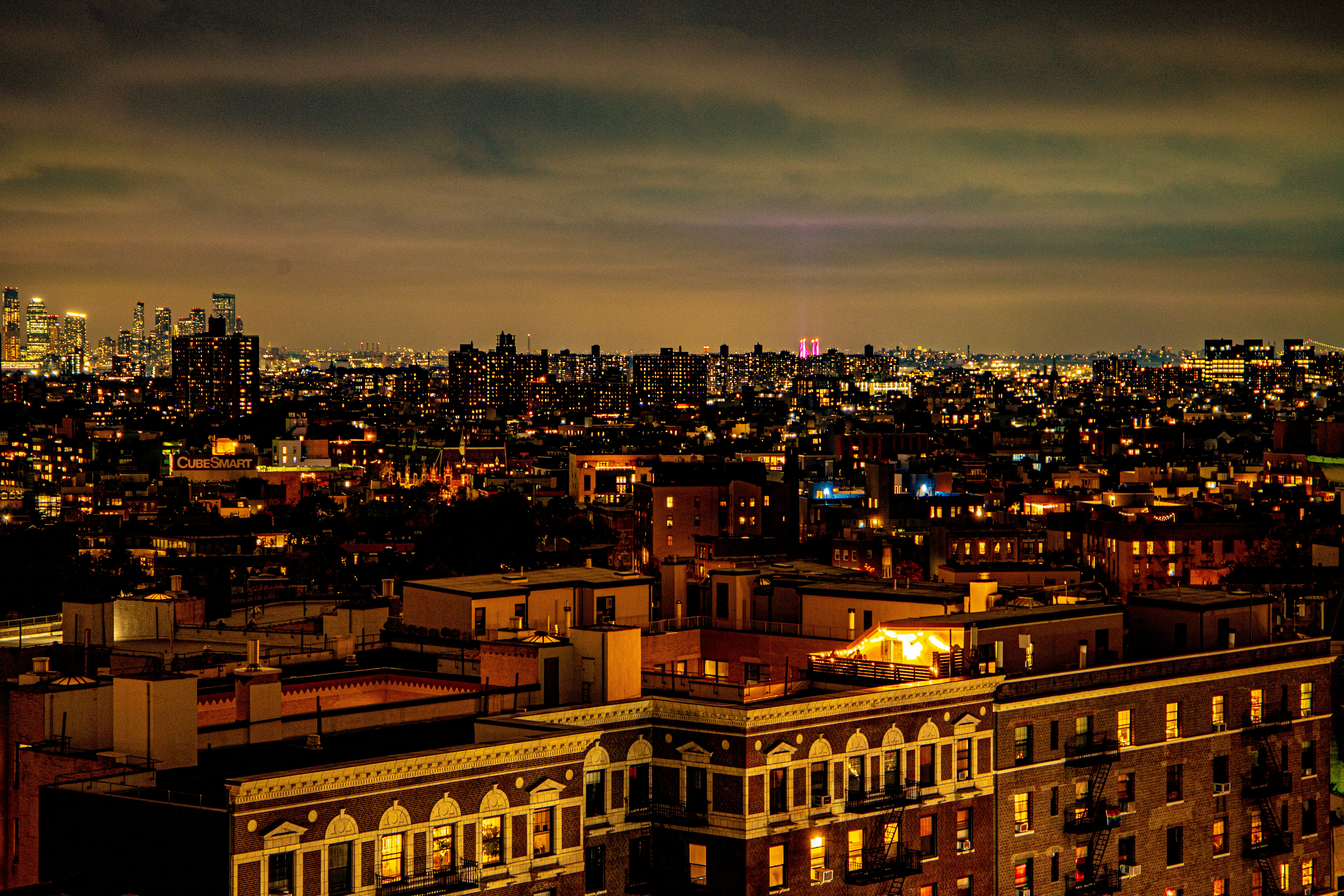 City with high rise buildings during night time photo – Free Landscape ...