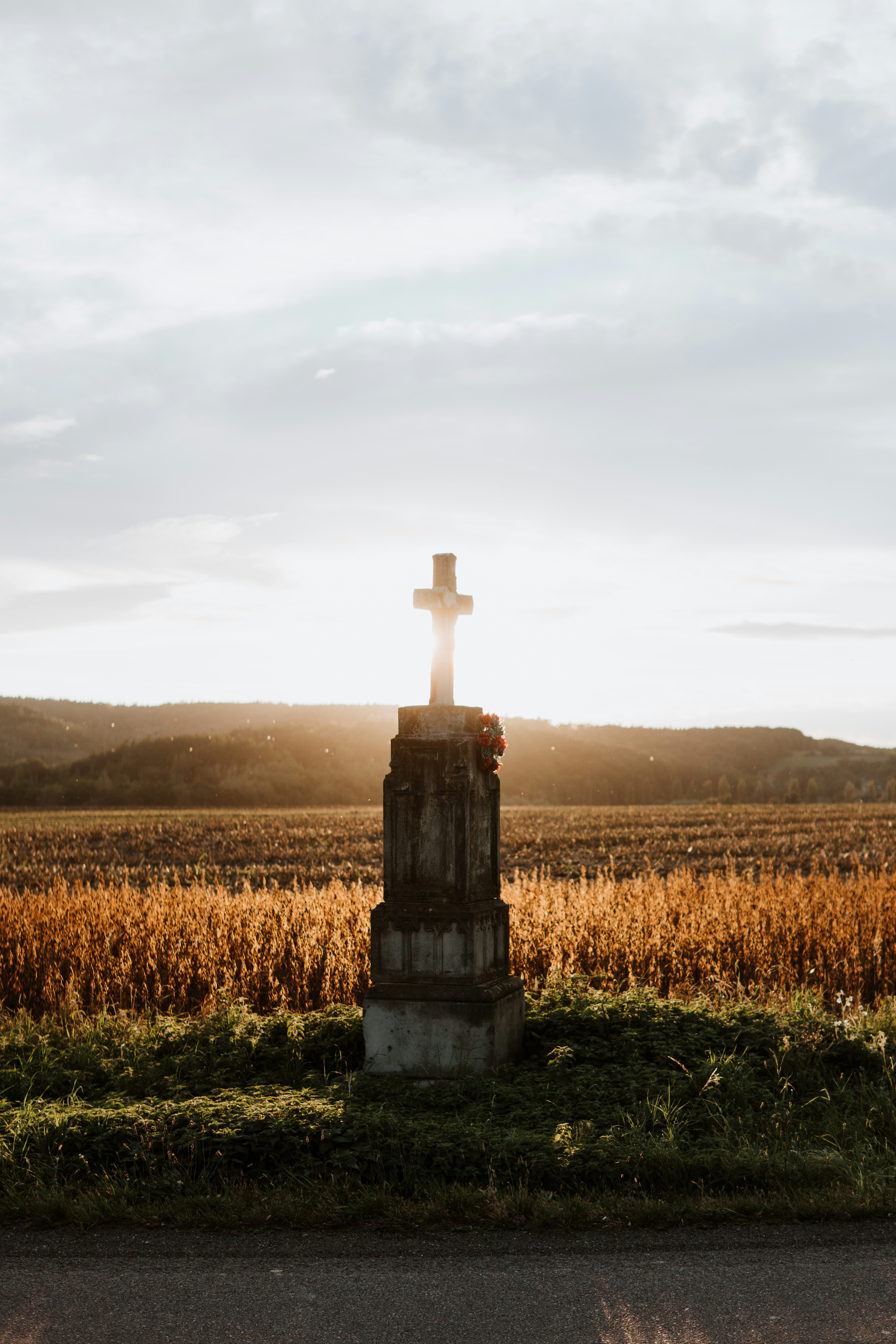 Silent Reverence at Dusk