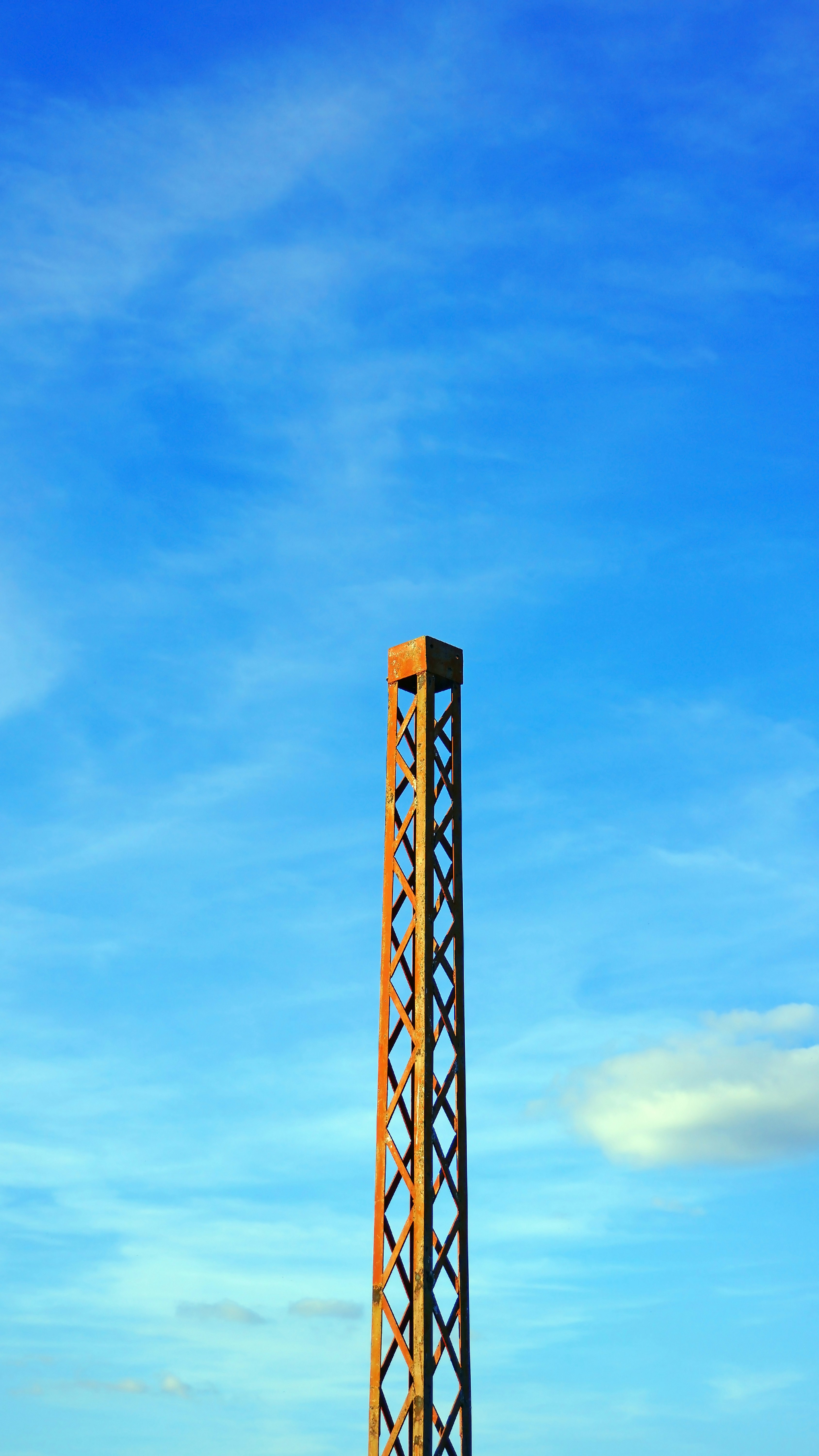 Orange tower under blue sky photo – Free Building Image on Unsplash