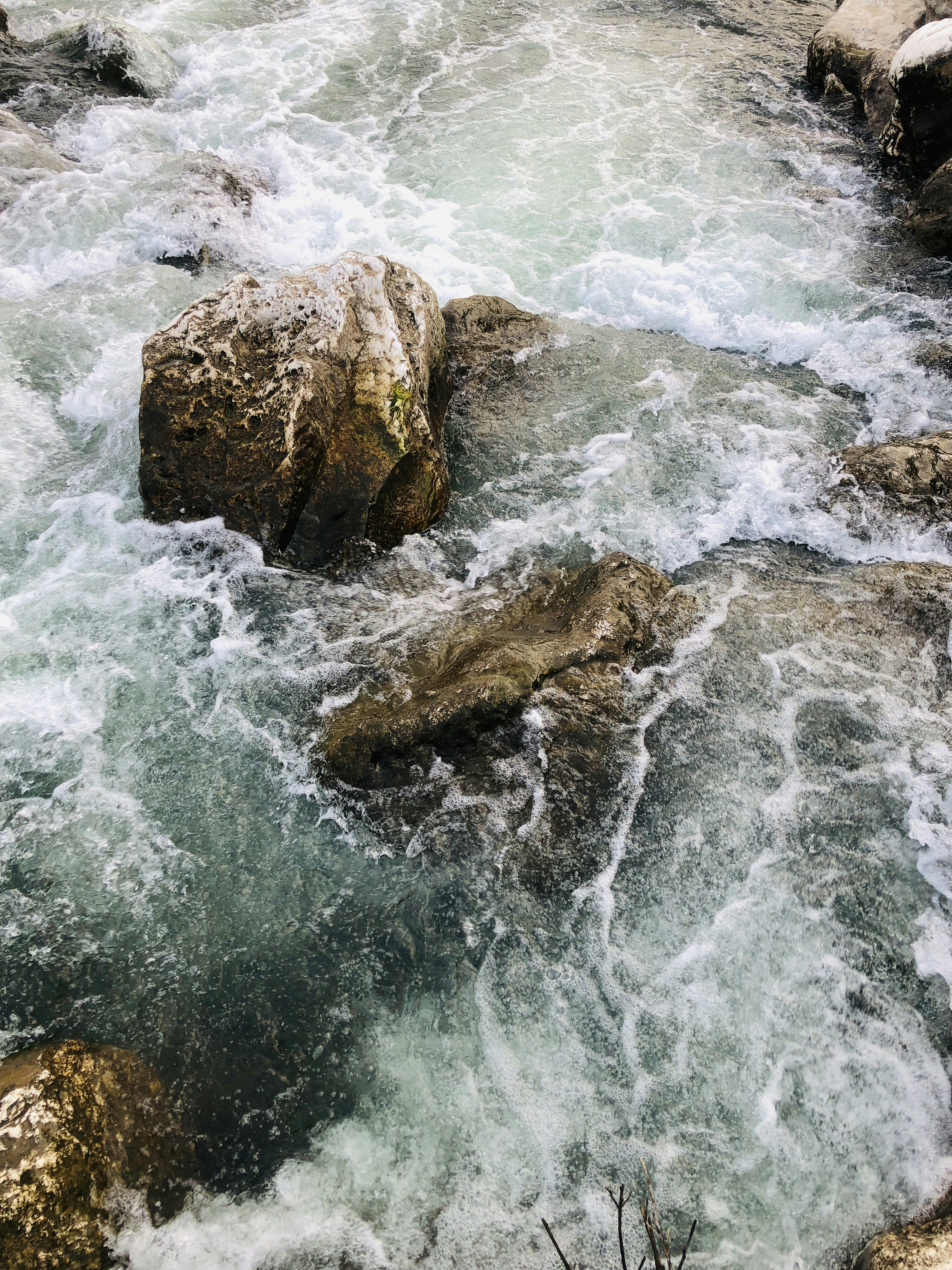 Brown rock formation on body of water during daytime photo – Free Fiume ...