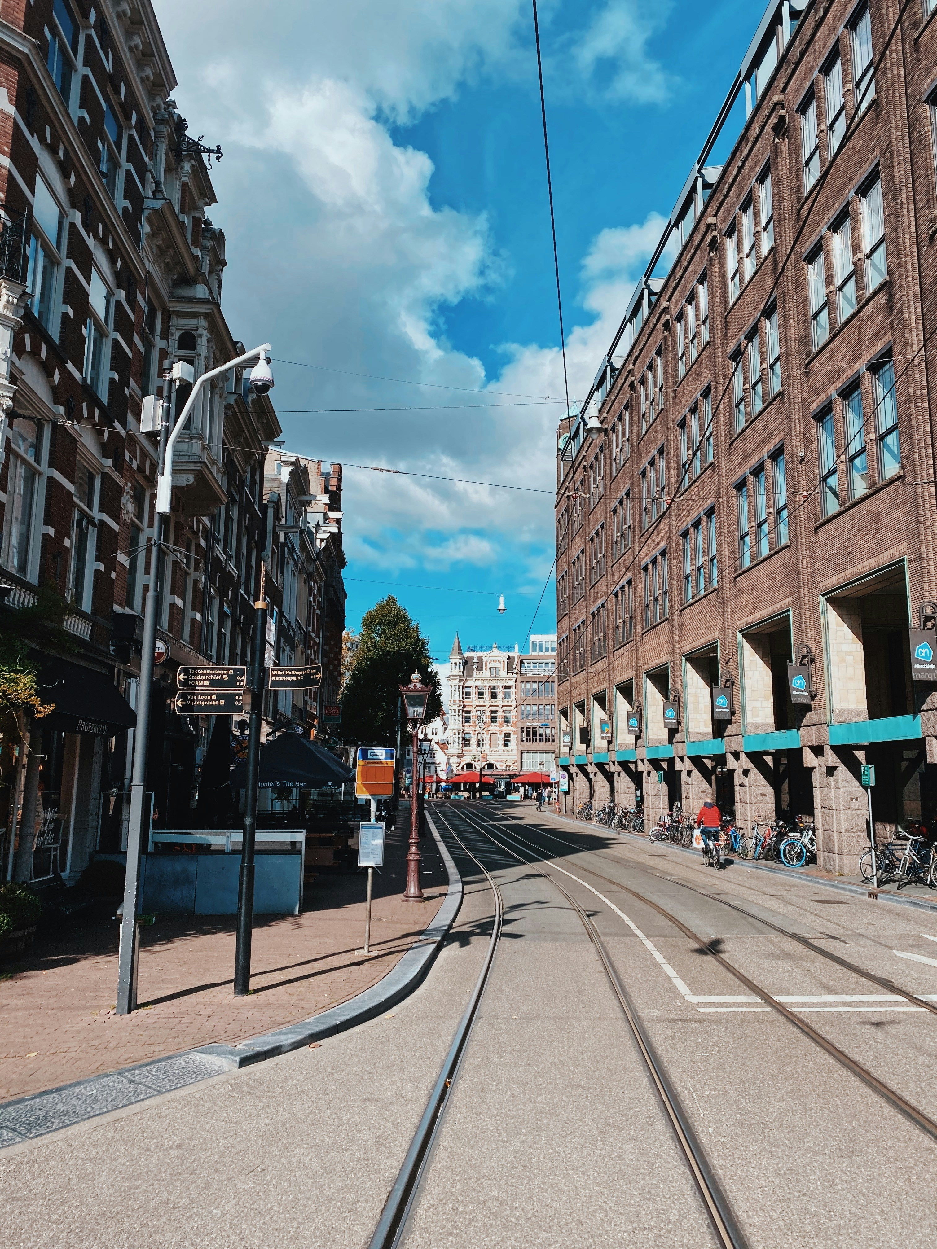 Vanishing Rails: A Sunlit European Streetcar Corridor