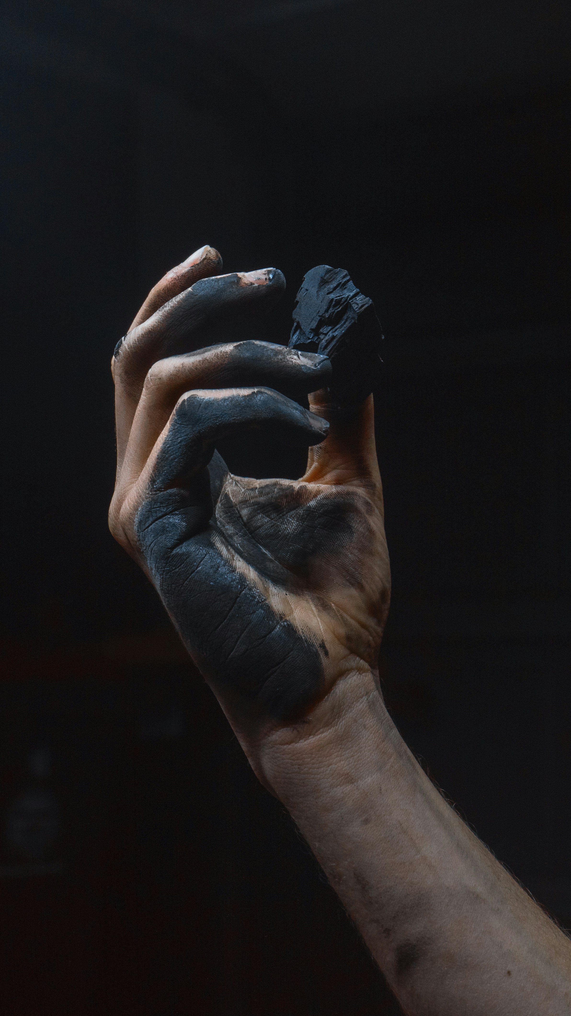 Persons left hand on black background photo – Free Sydney nova gales do ...