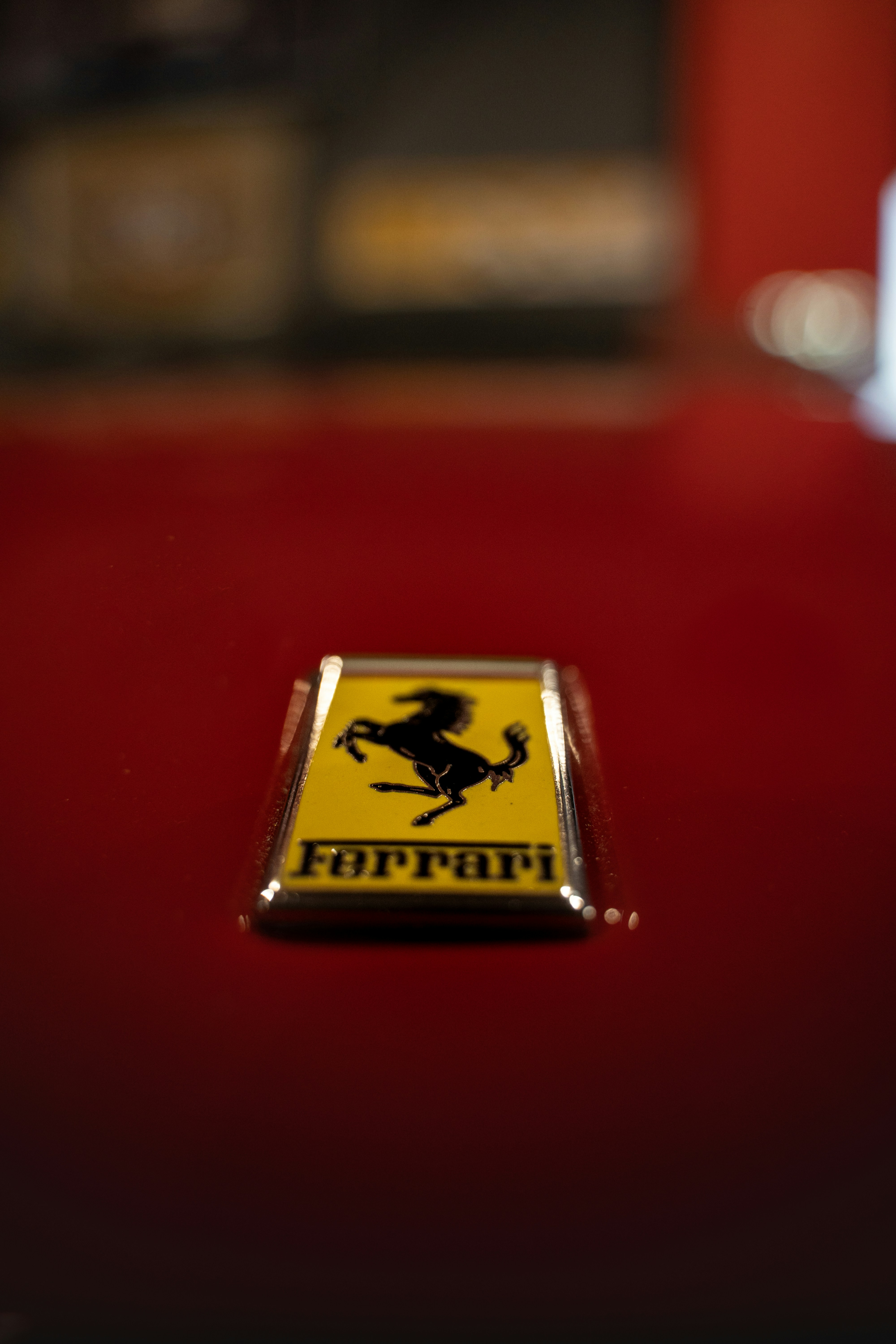 Ferrari's Prancing Horse in Focus
