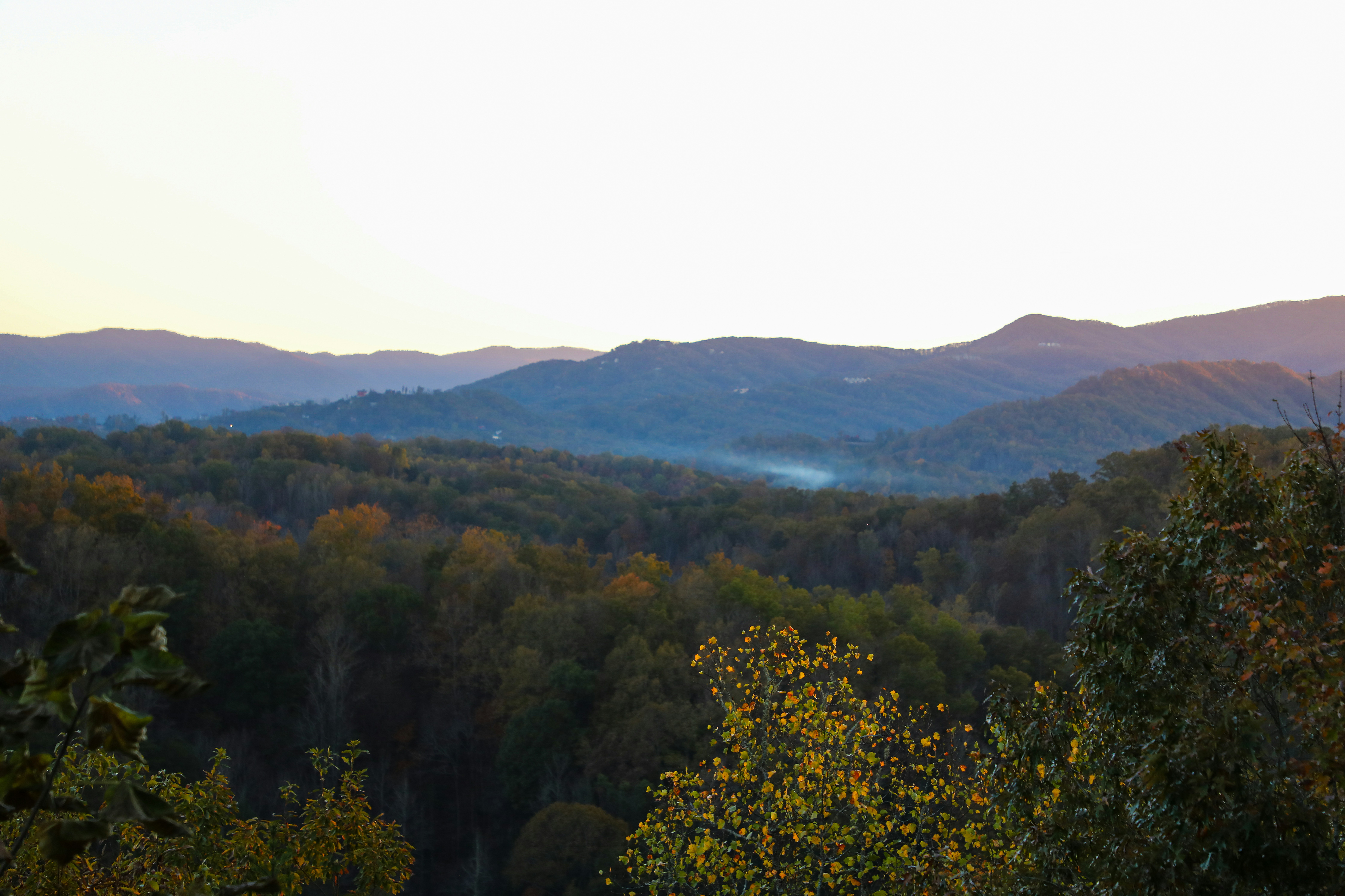 Dawn's Ridge: Layered Hills Bathed in Quiet Light