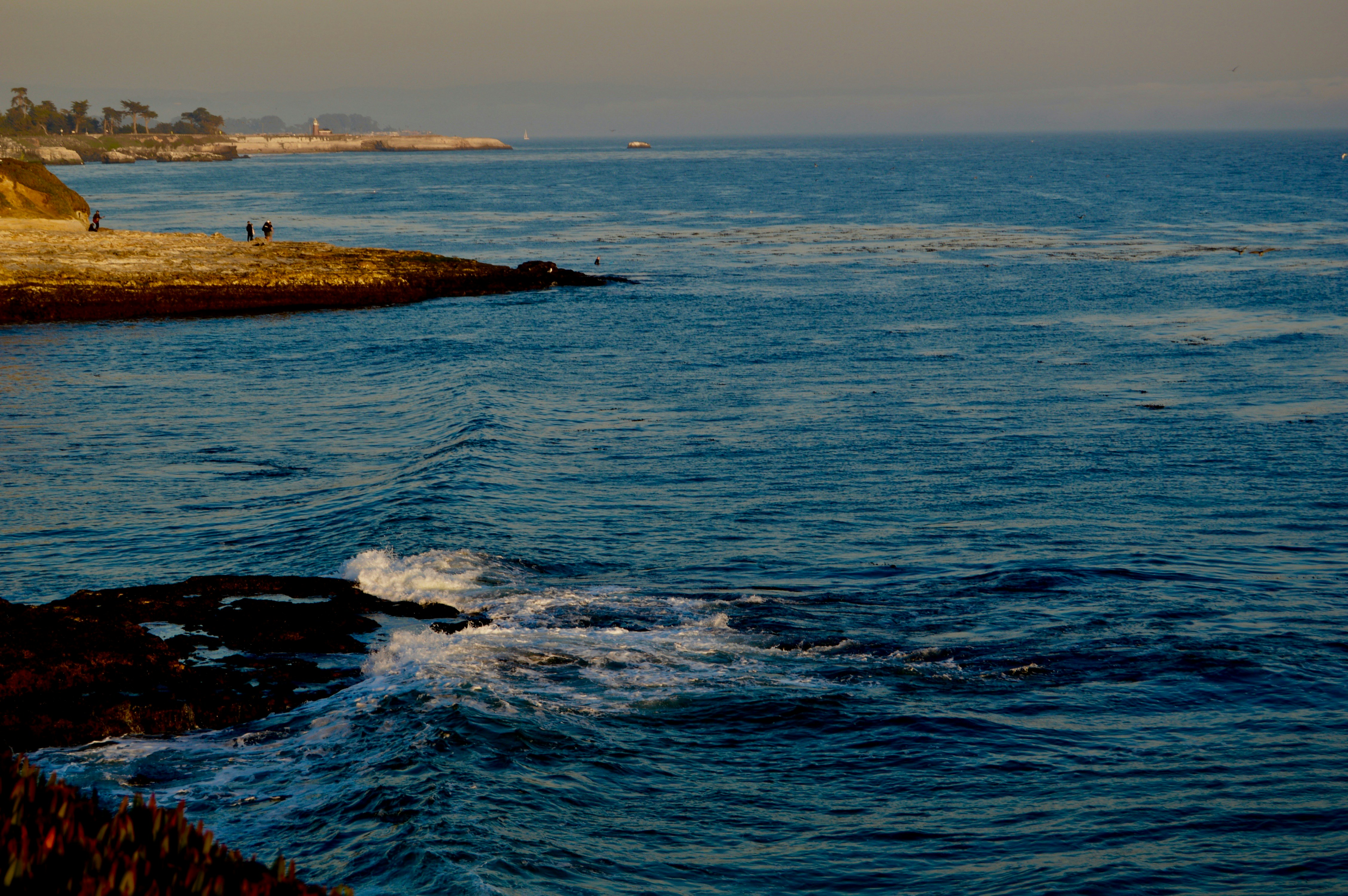 Coastal Horizon: Quiet Atlantic Light on a Rocky Bend