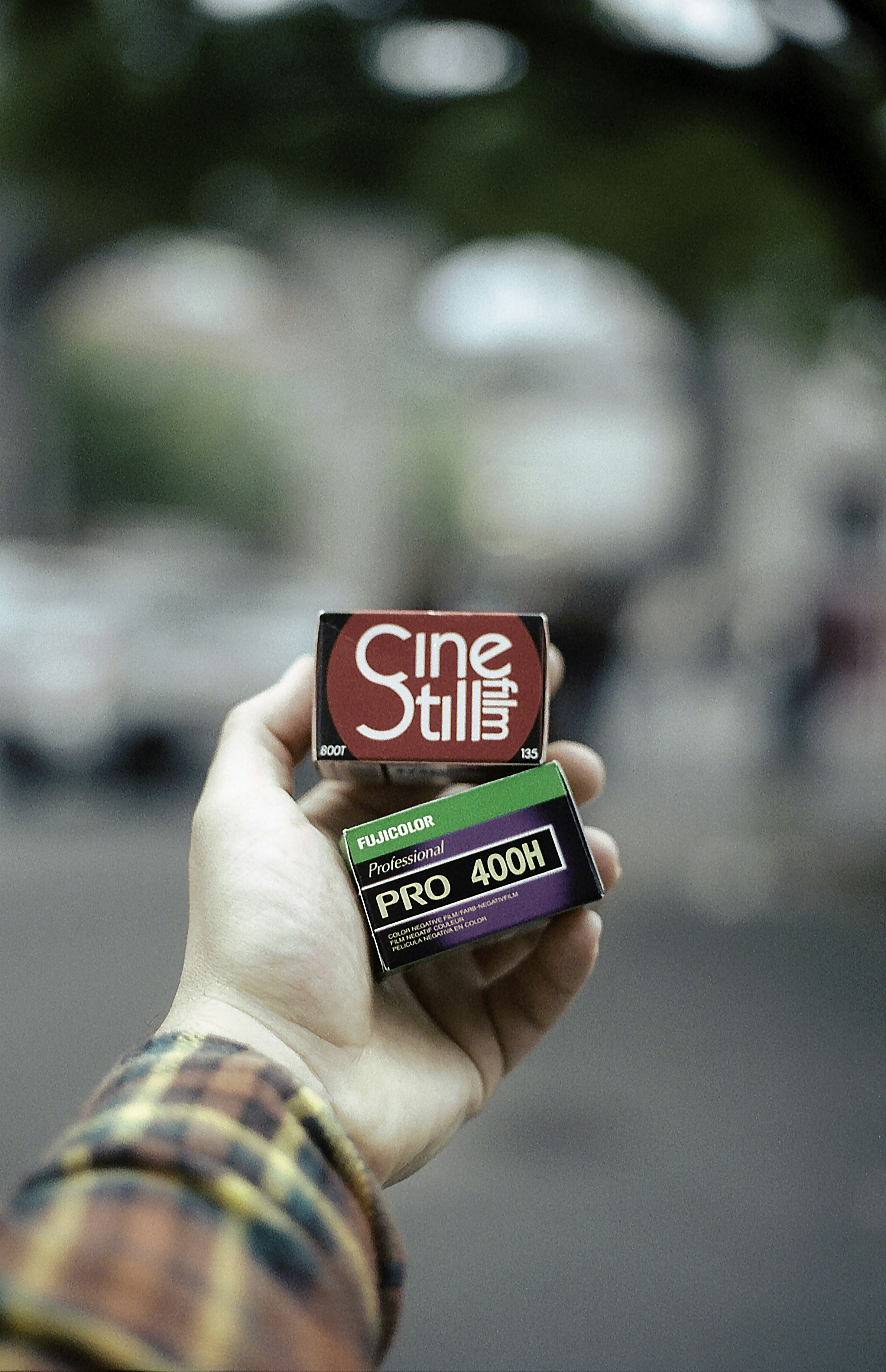 Pocket Cinema: CineStill and Pro 400H in a City Blur