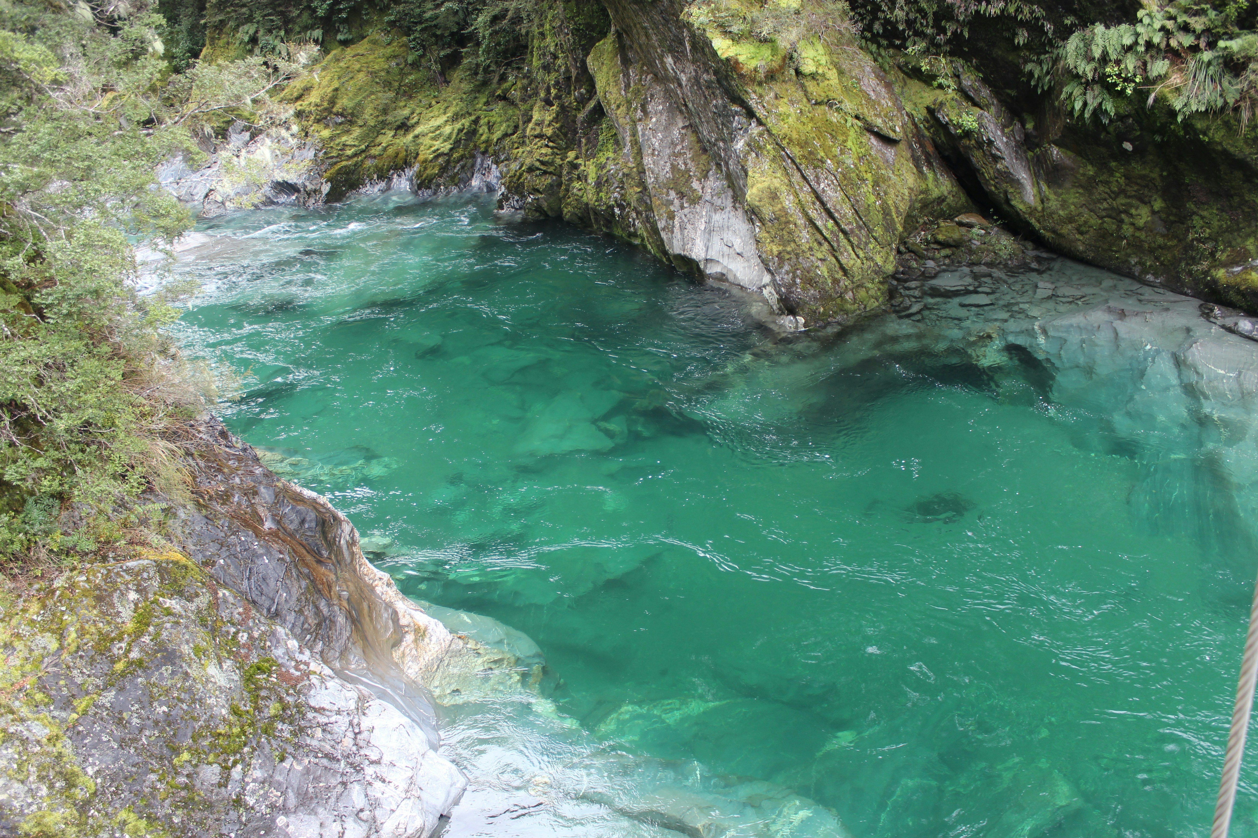Emerald Gorge: A Quiet Bend of Turquoise River
