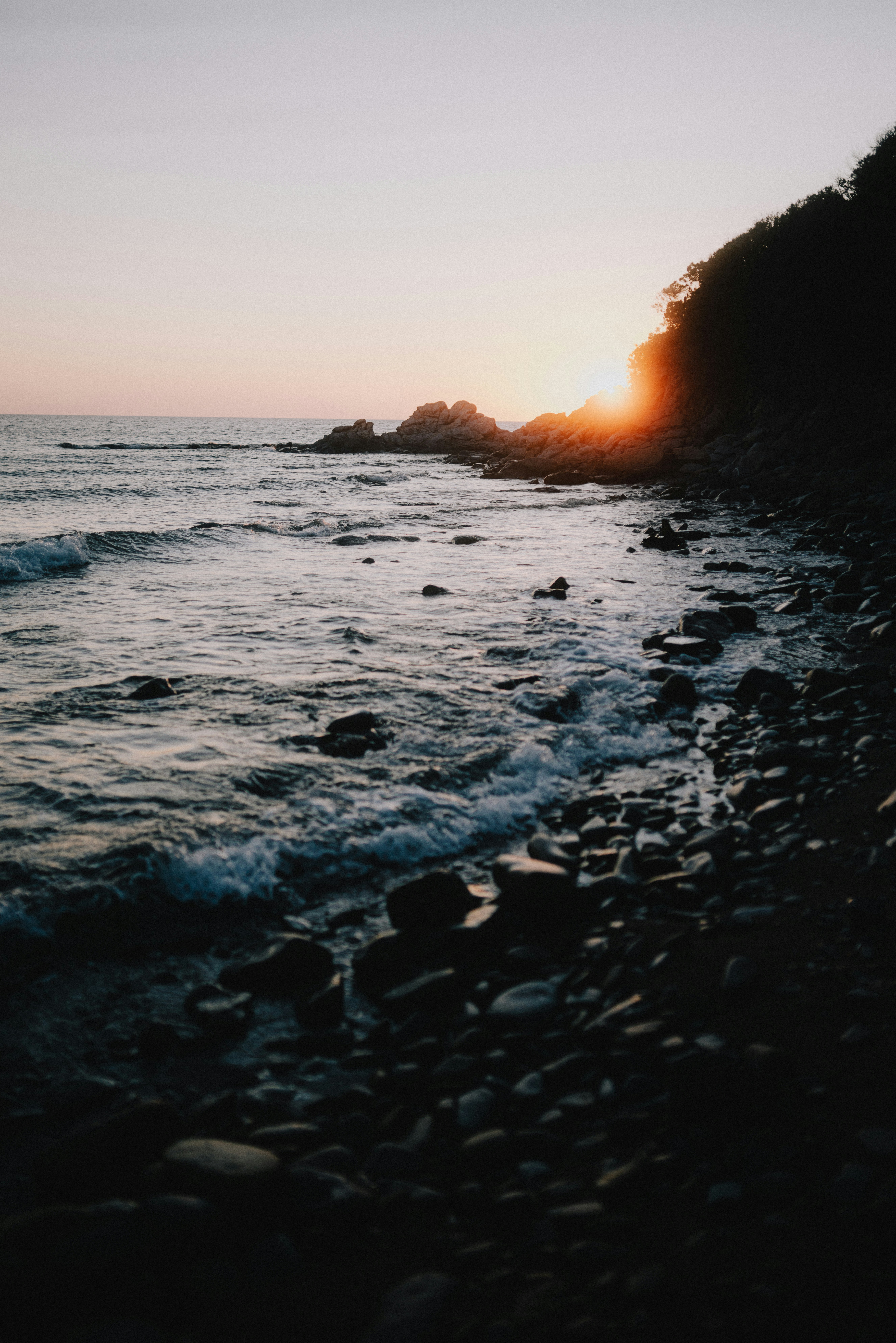 Ocean Sunset Background Tumblr