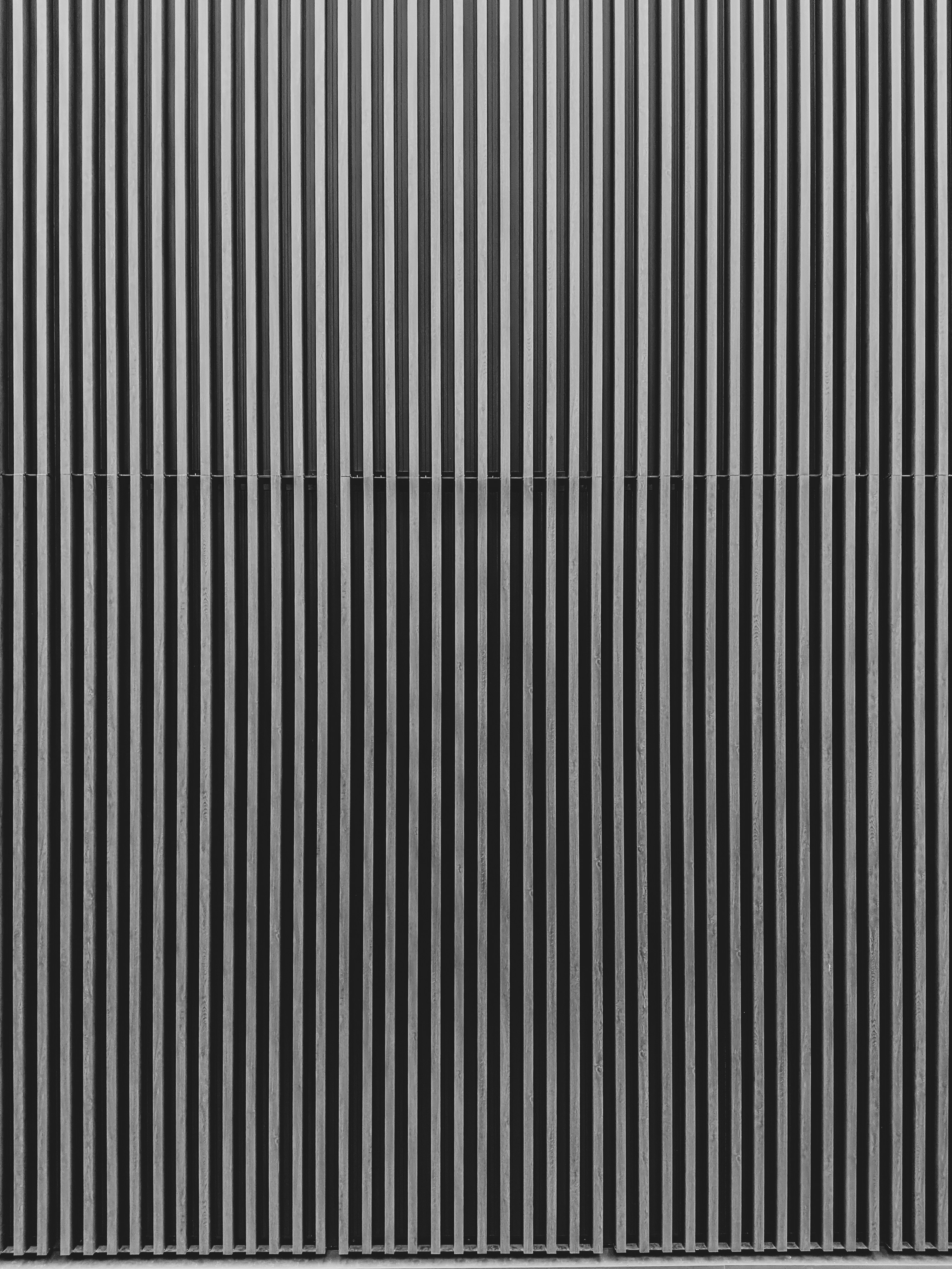 Striped wall | white and black striped textile