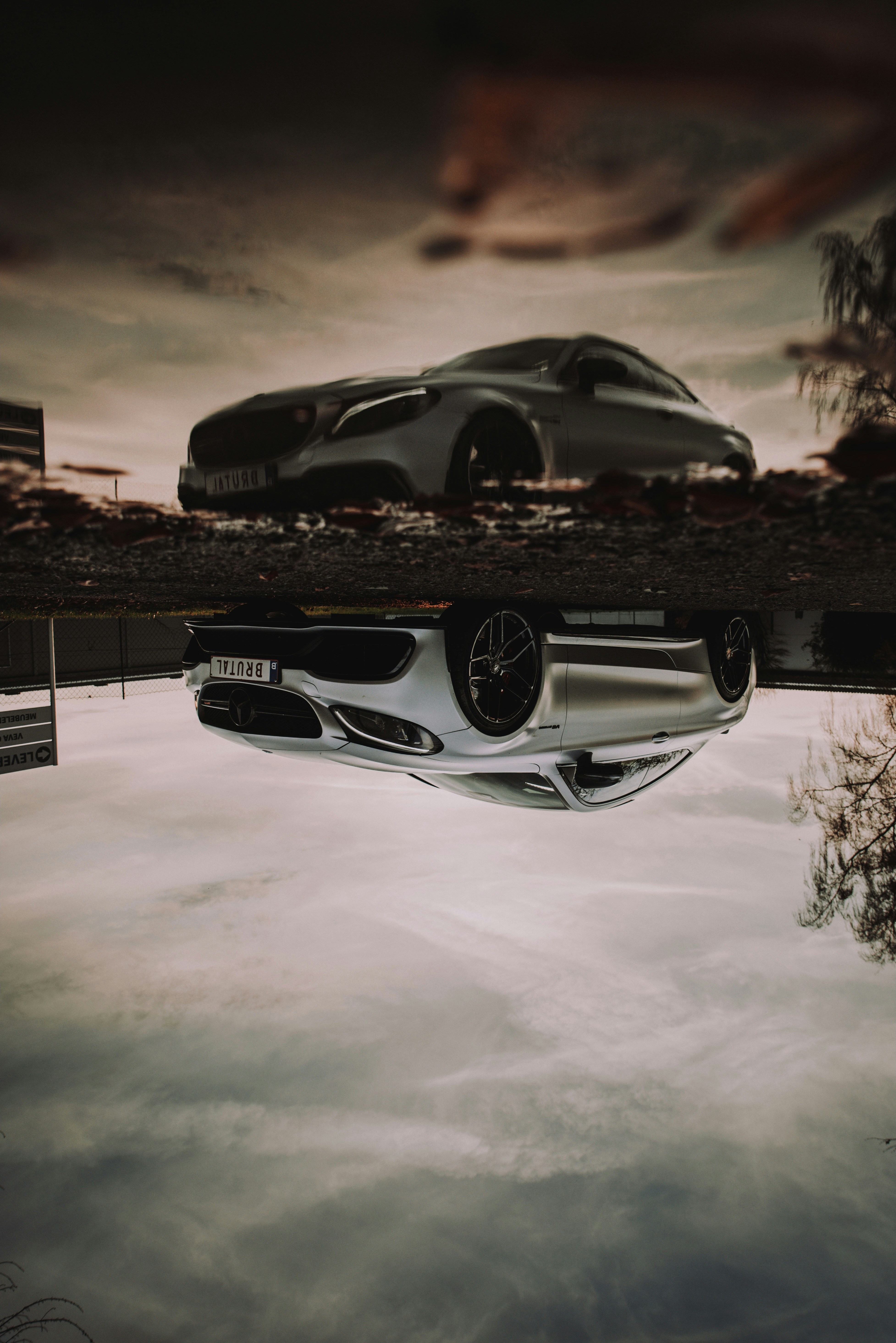 Echo in Chrome: A Coupe and Its Quiet Mirror