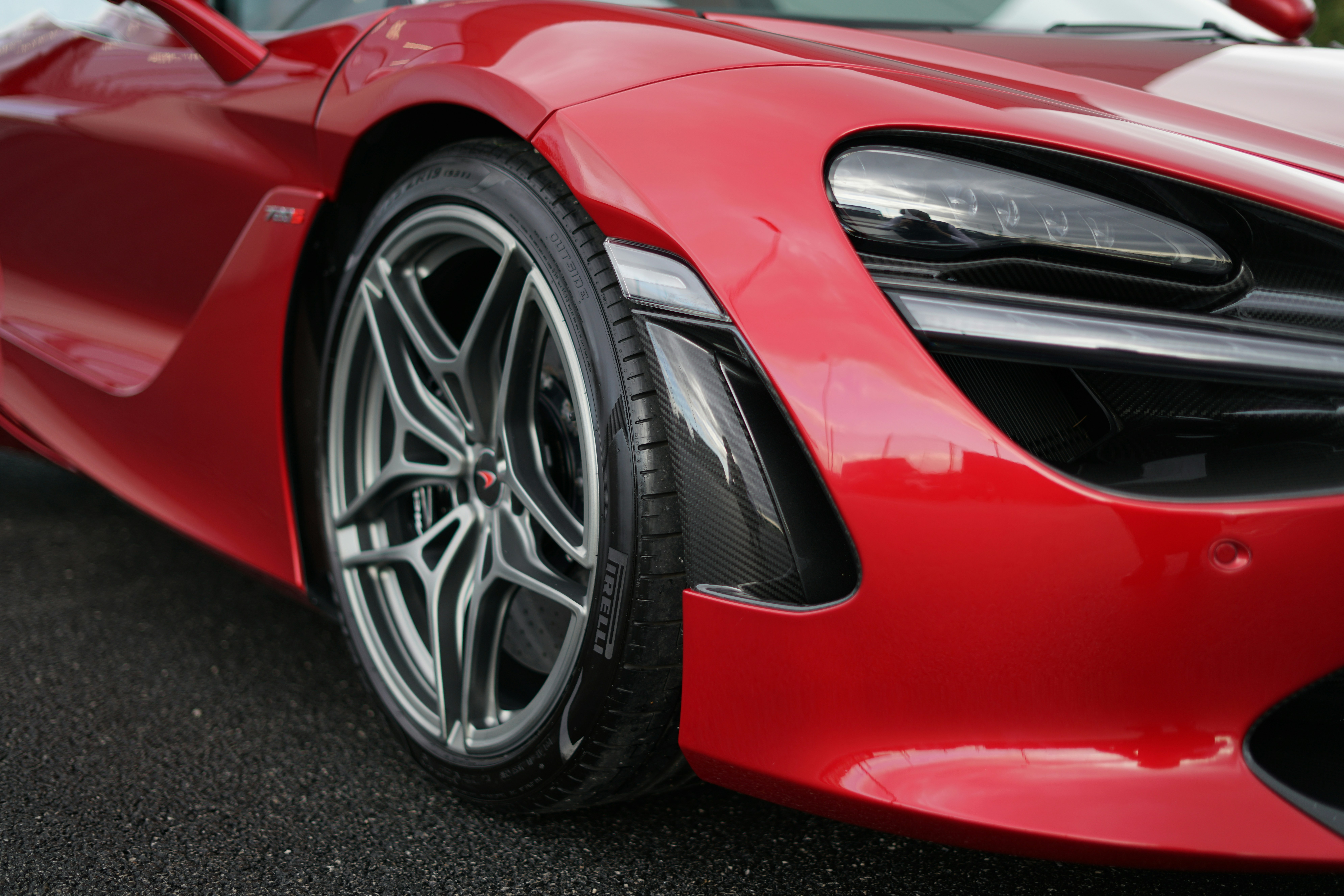 Red Majesty: A Close-Up on Precision Car Design