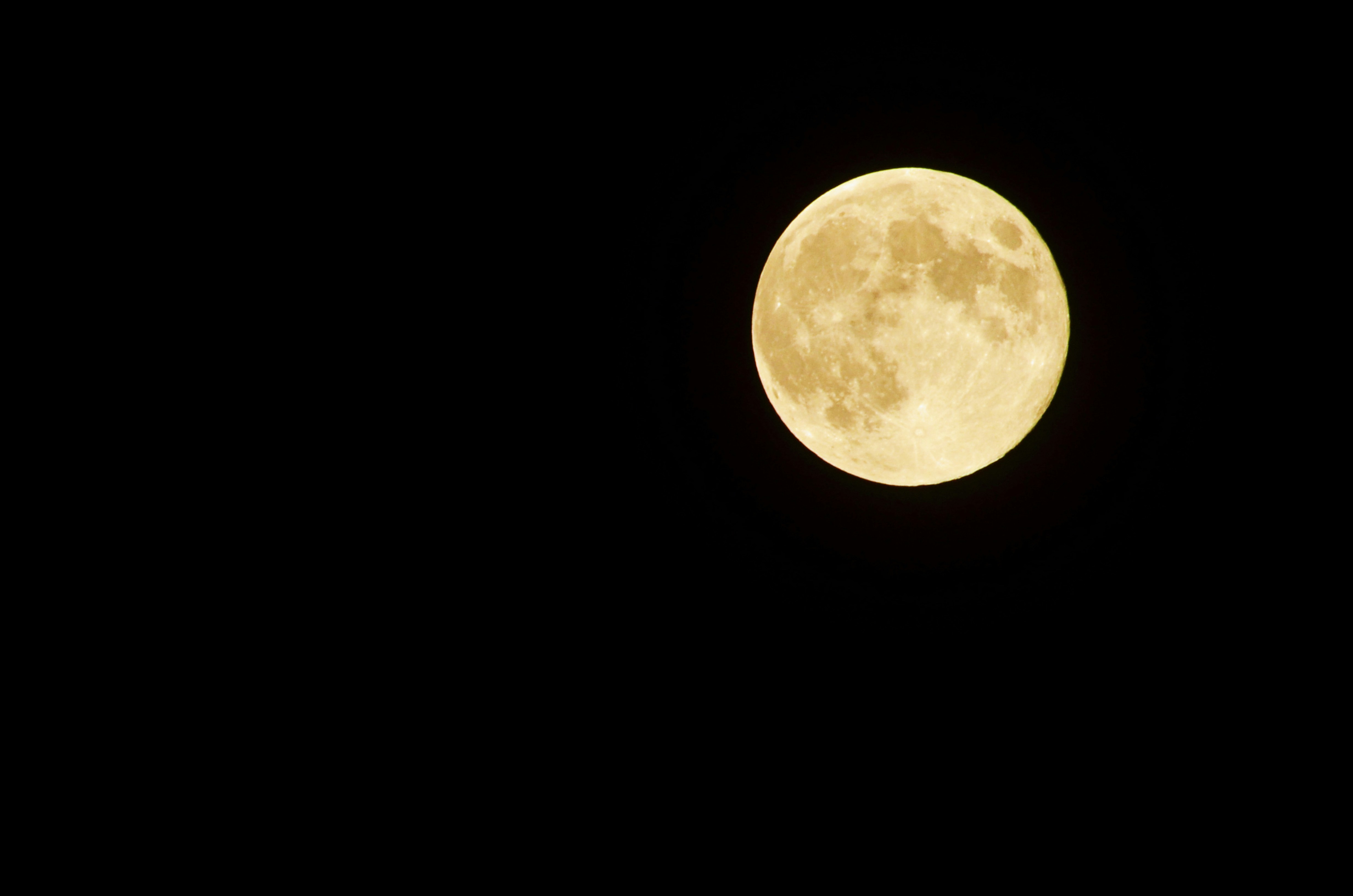 Lone Moon in a Velvet Sky