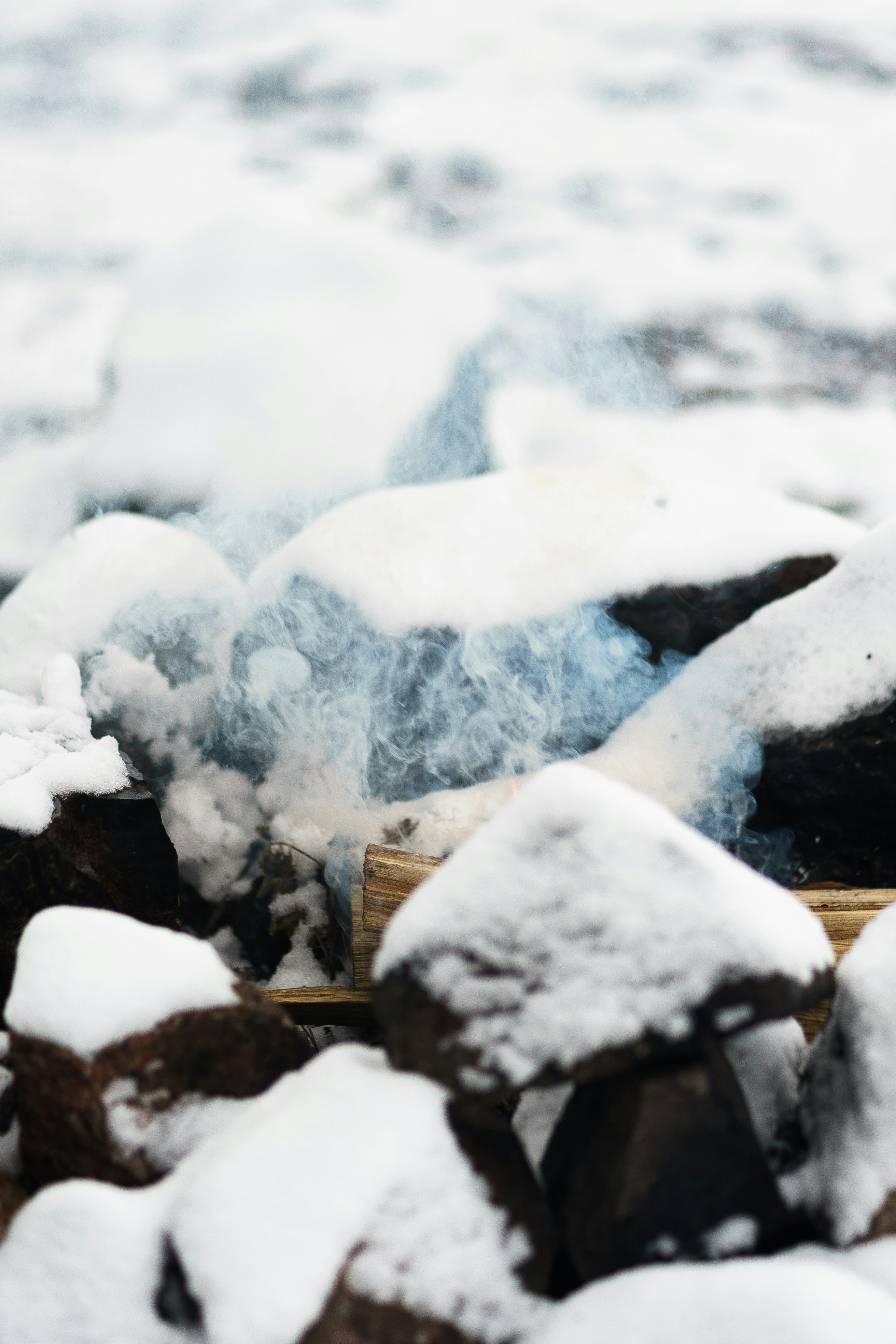 Smolder Beneath Snow: A Quiet Fire Between Stones