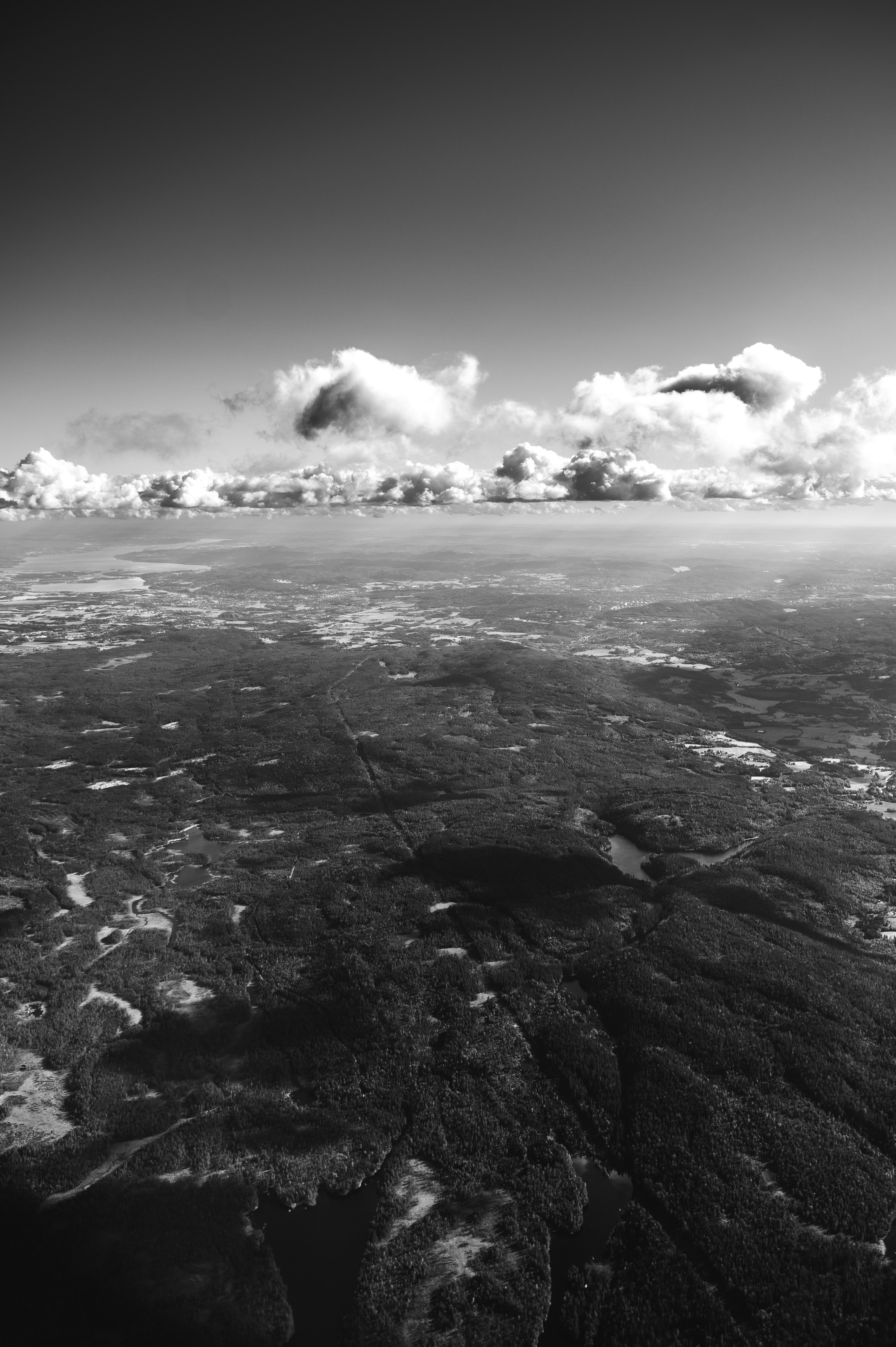 Caldera Crown: Aerial Portrait of a Volcanic Plain