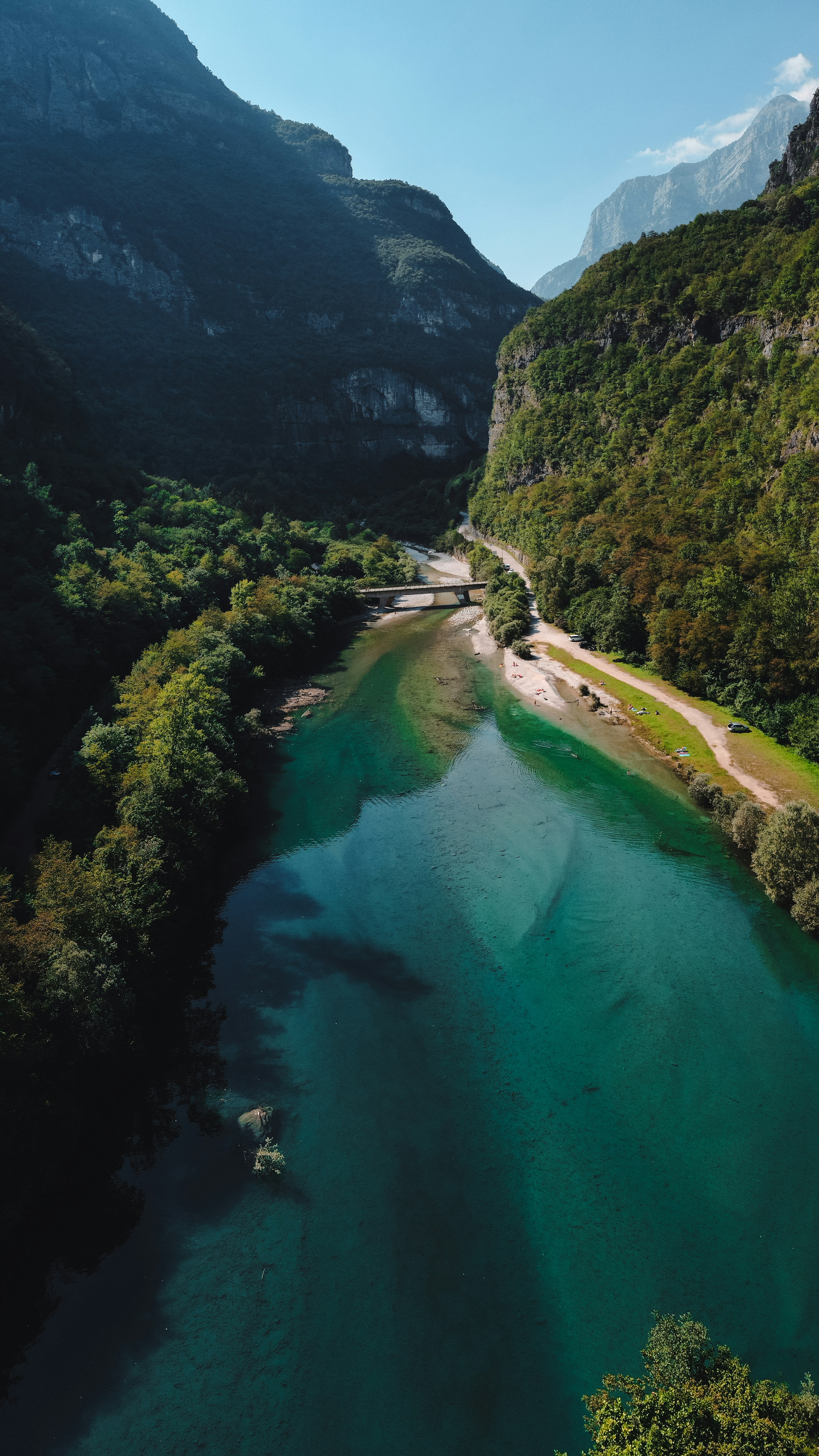Vacation in the Dolomites | green trees beside river during daytime