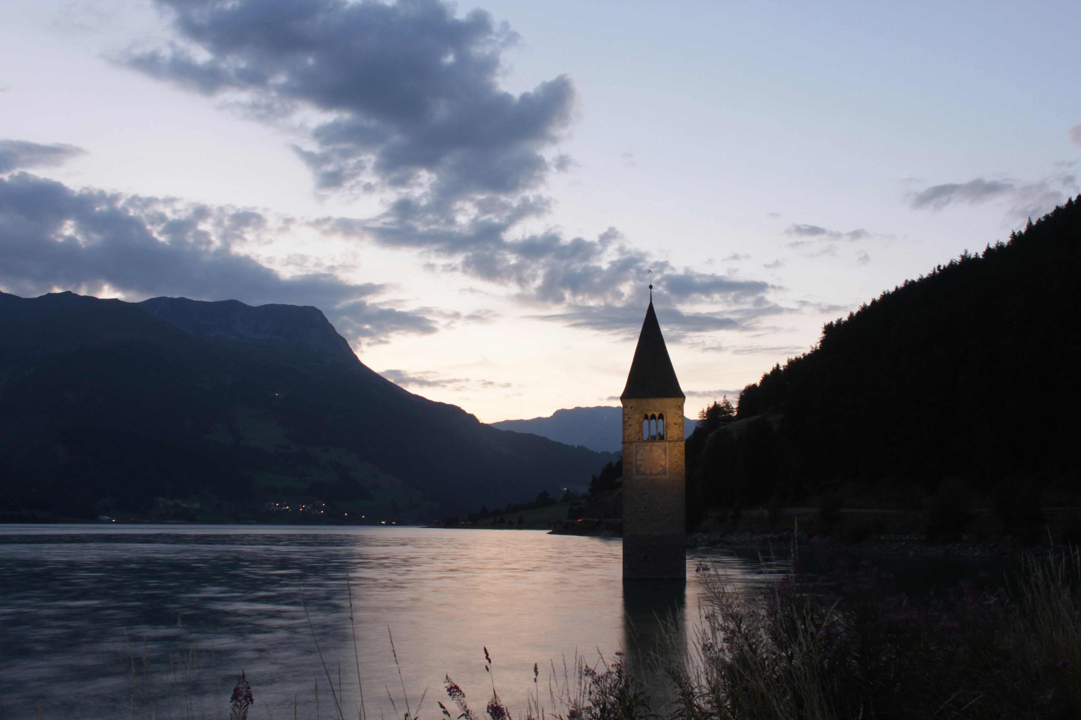 Tower in the Lake Mirage