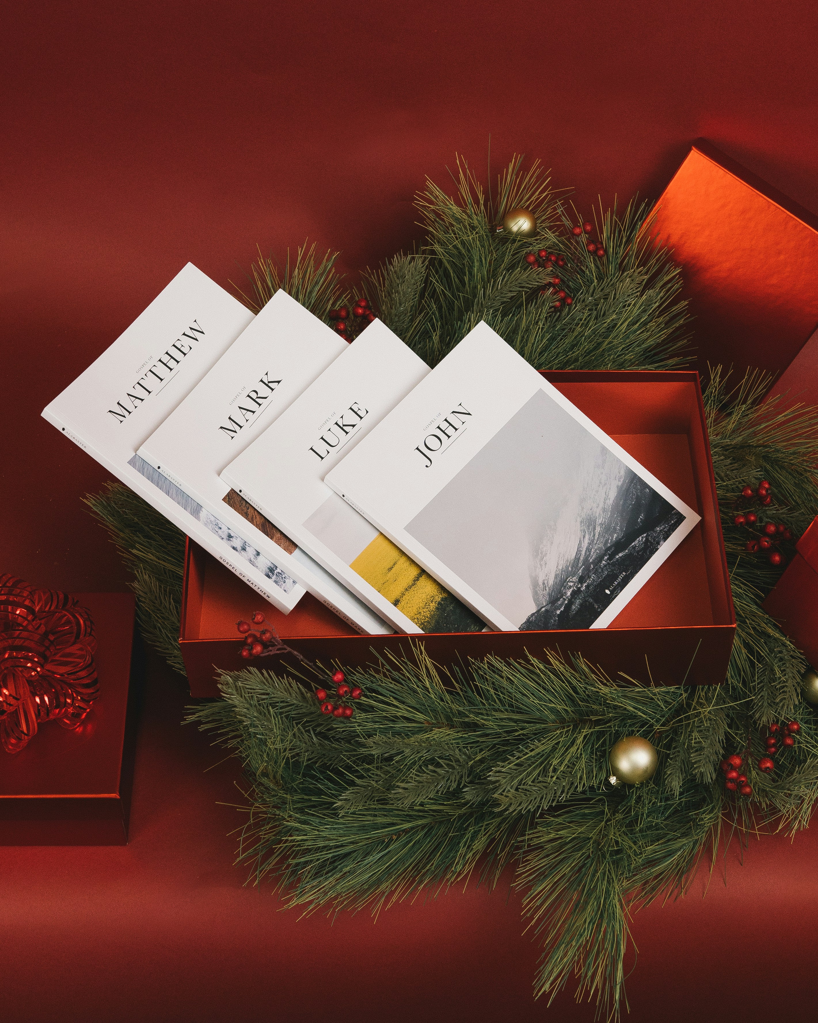 Gilded Gift Box Set: a Holiday Cascade of Minimalist Books