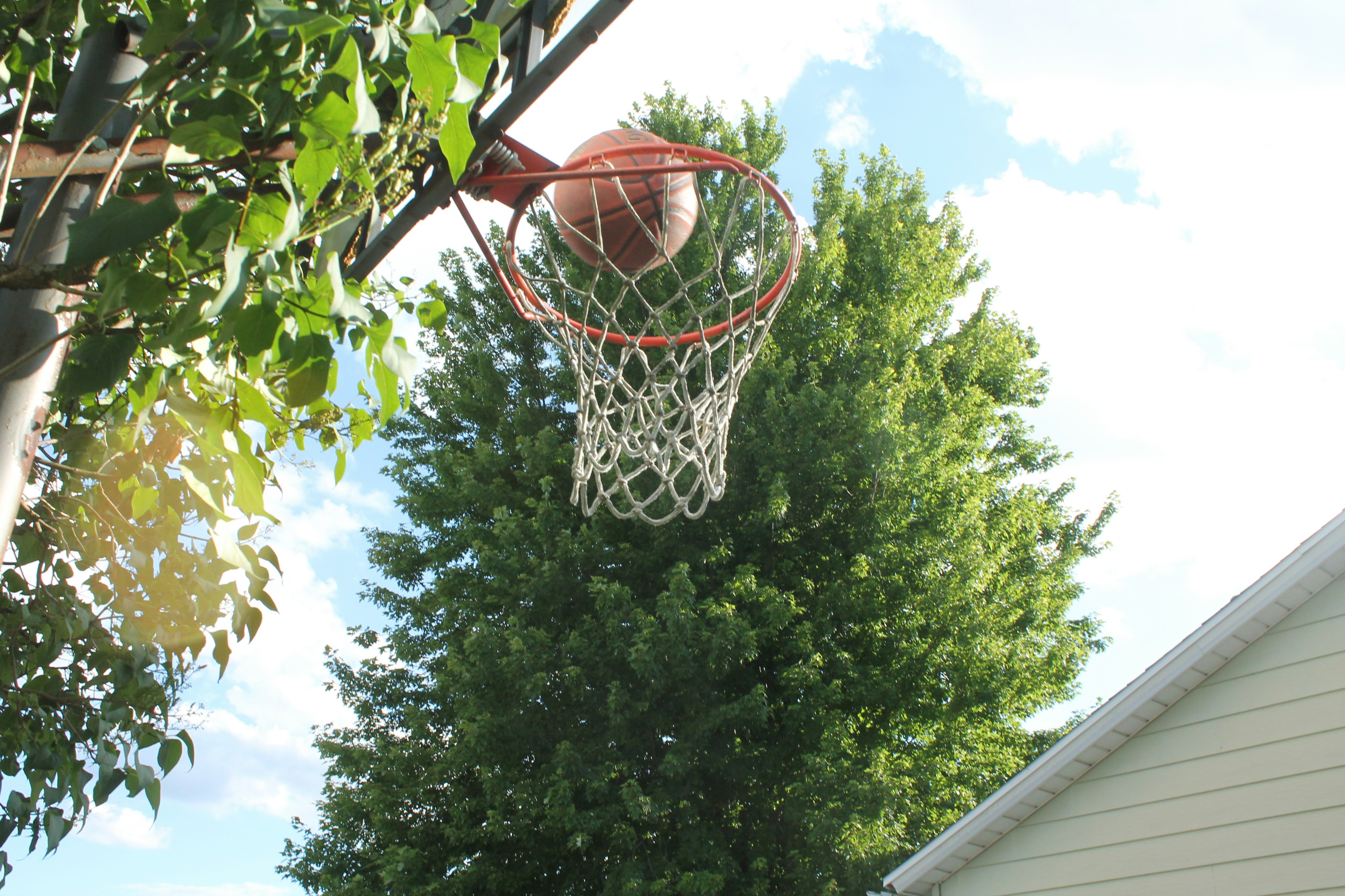 Red and white basketball hoop photo – Free Putnam county Image on Unsplash