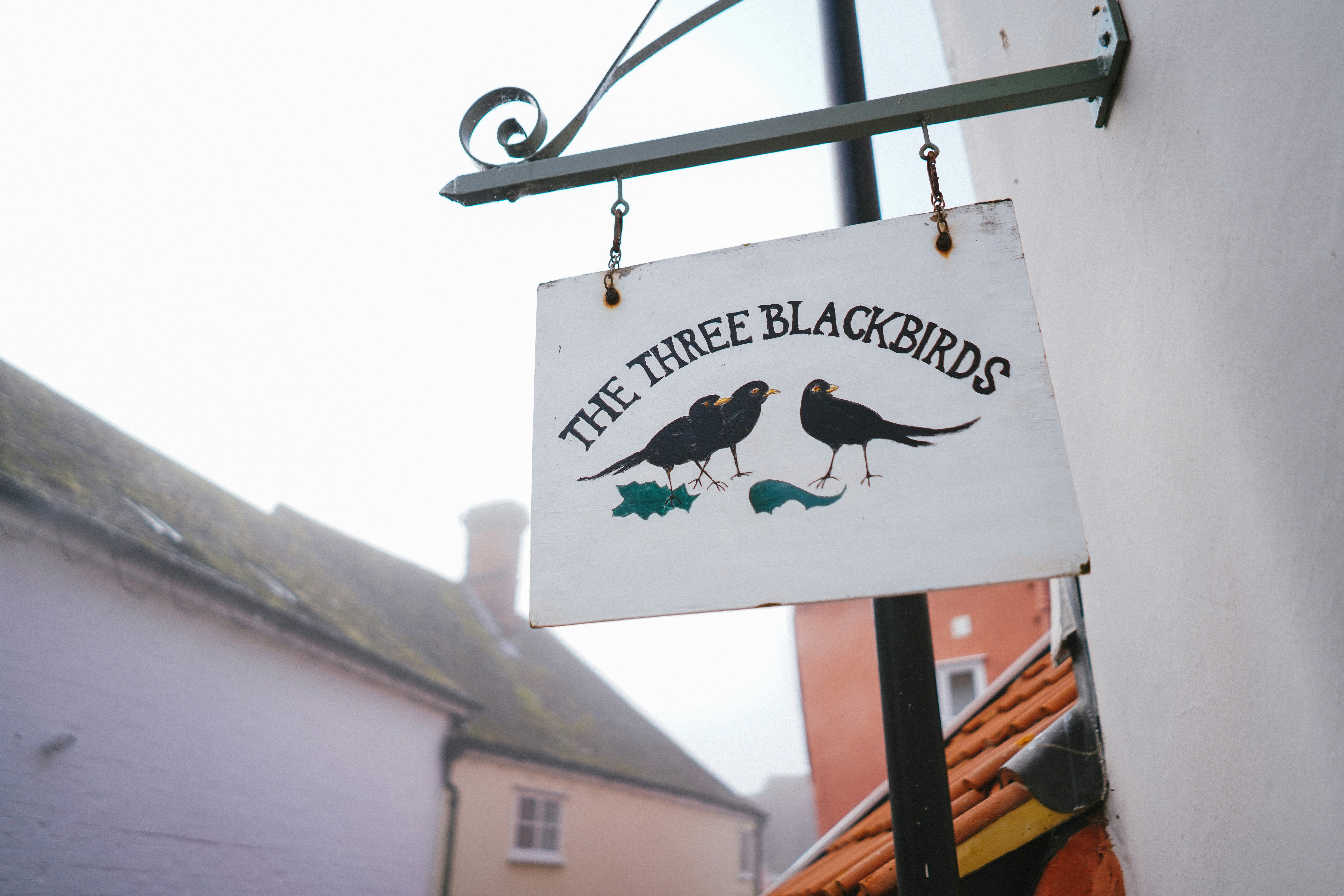 Signage Hub: The Three Blackbirds Combines Charm and Craft