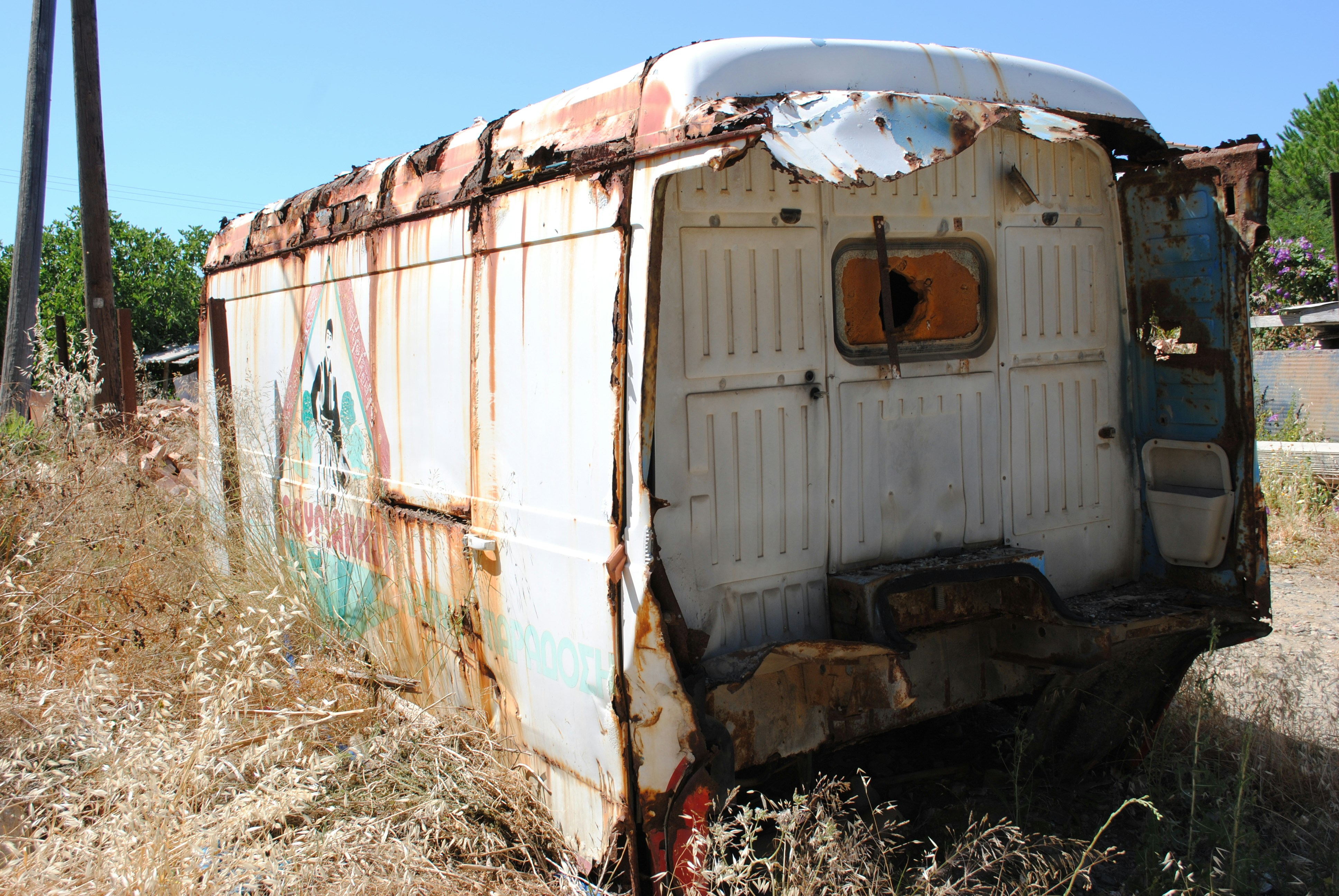 Abandoned trailer
