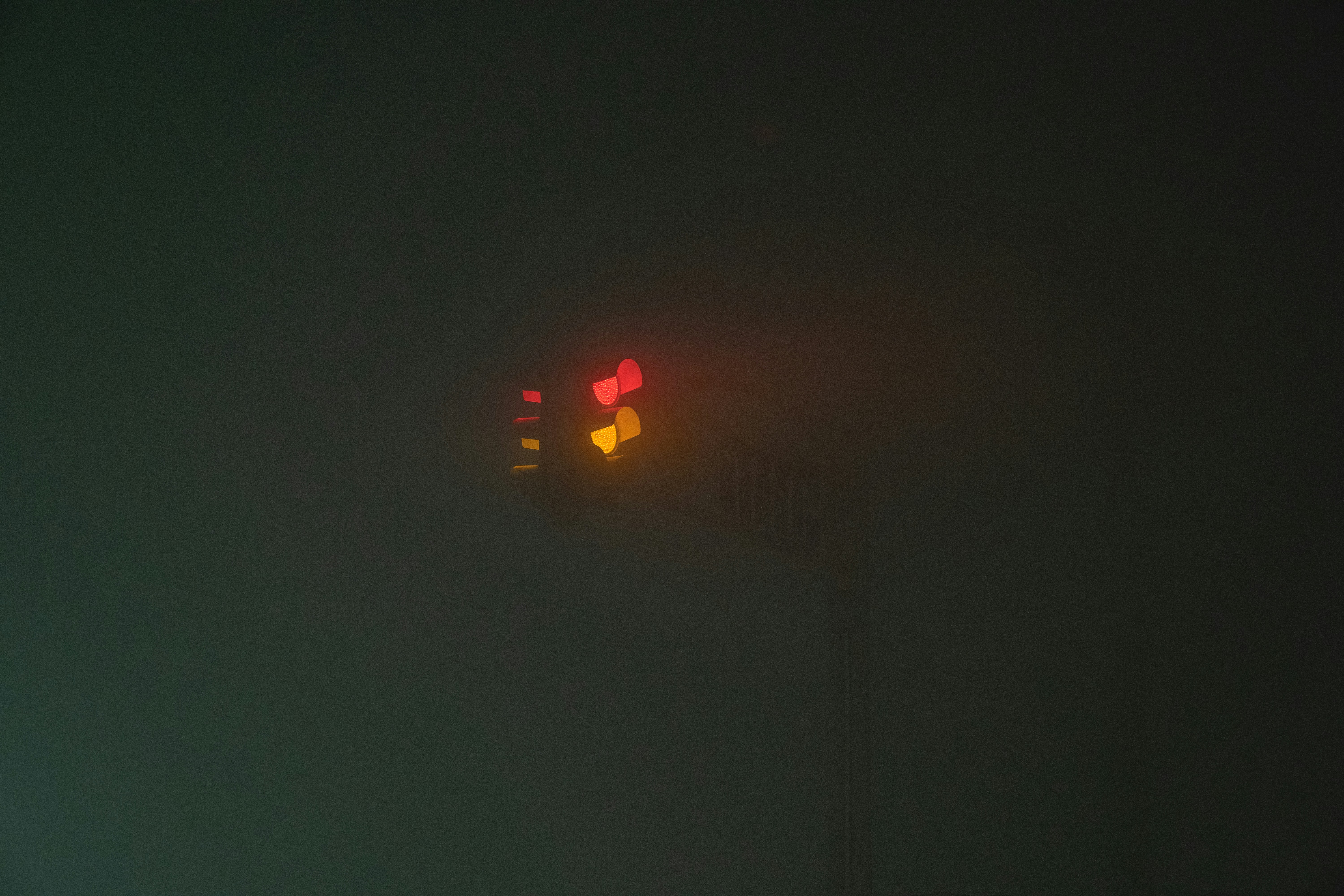 Signals in the Mist: A Dance of Light and Shadow