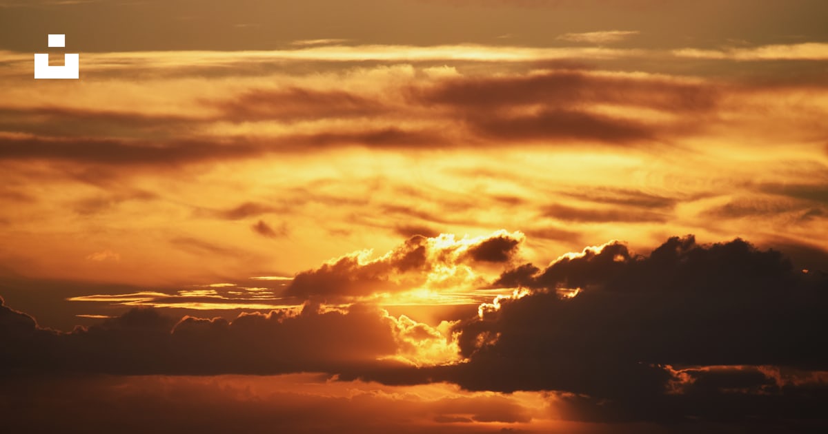 Foto Silueta De Nubes Durante La Puesta Del Sol Imagen Pi Gratis En
