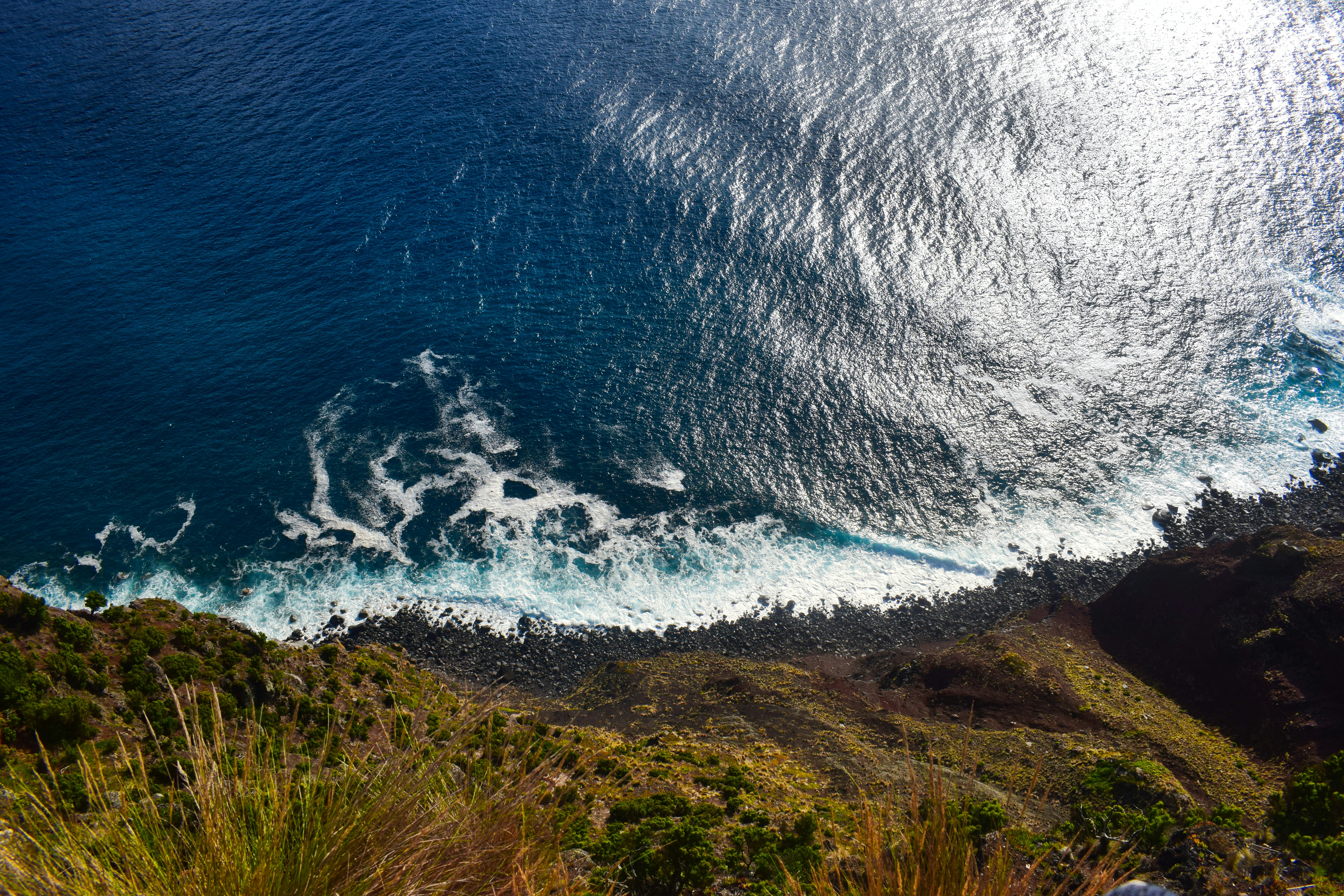 Ocean's Edge: A Cliffside Perspective