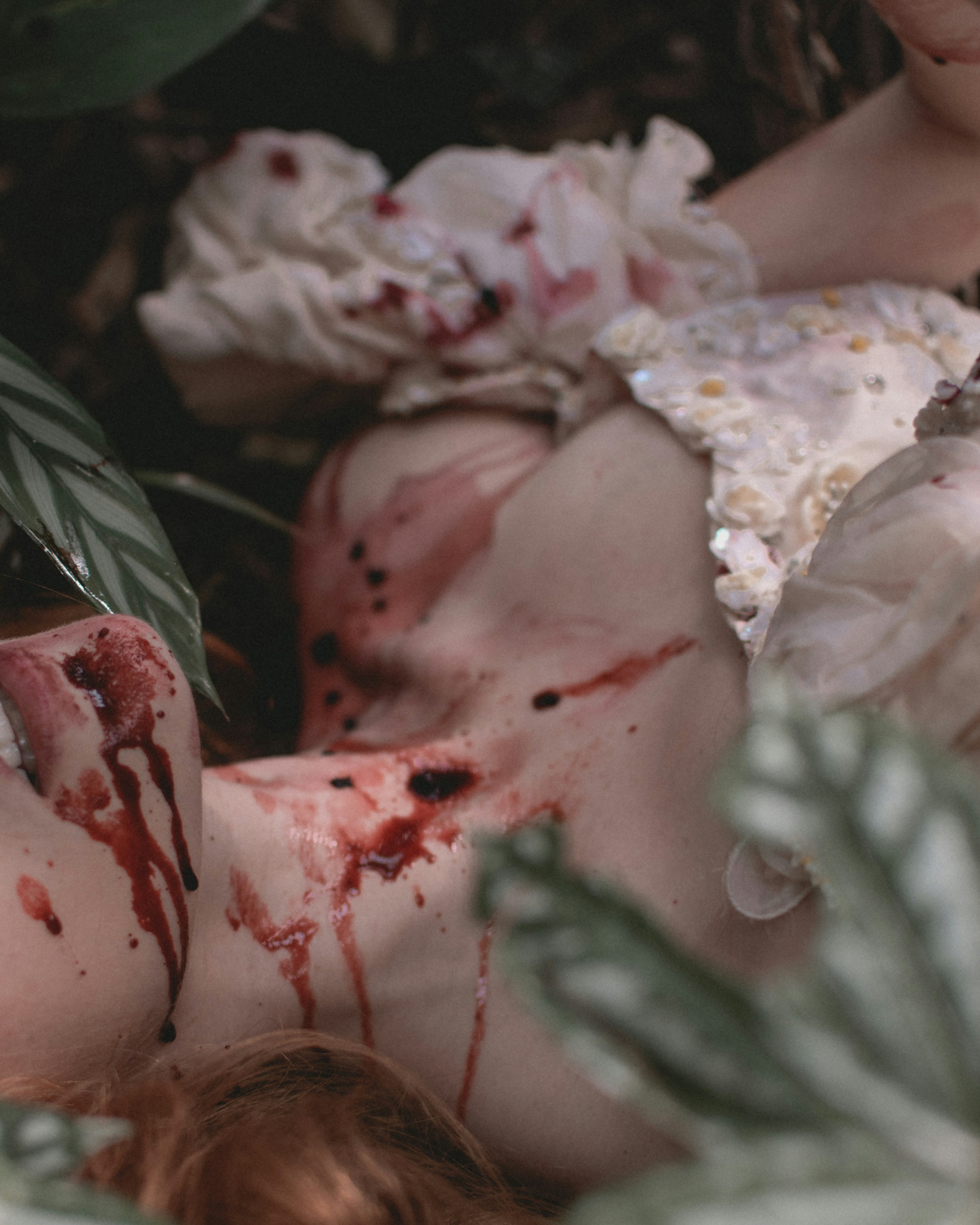 Blooms and Blood: A Haunting Still Life in Jardin Noir