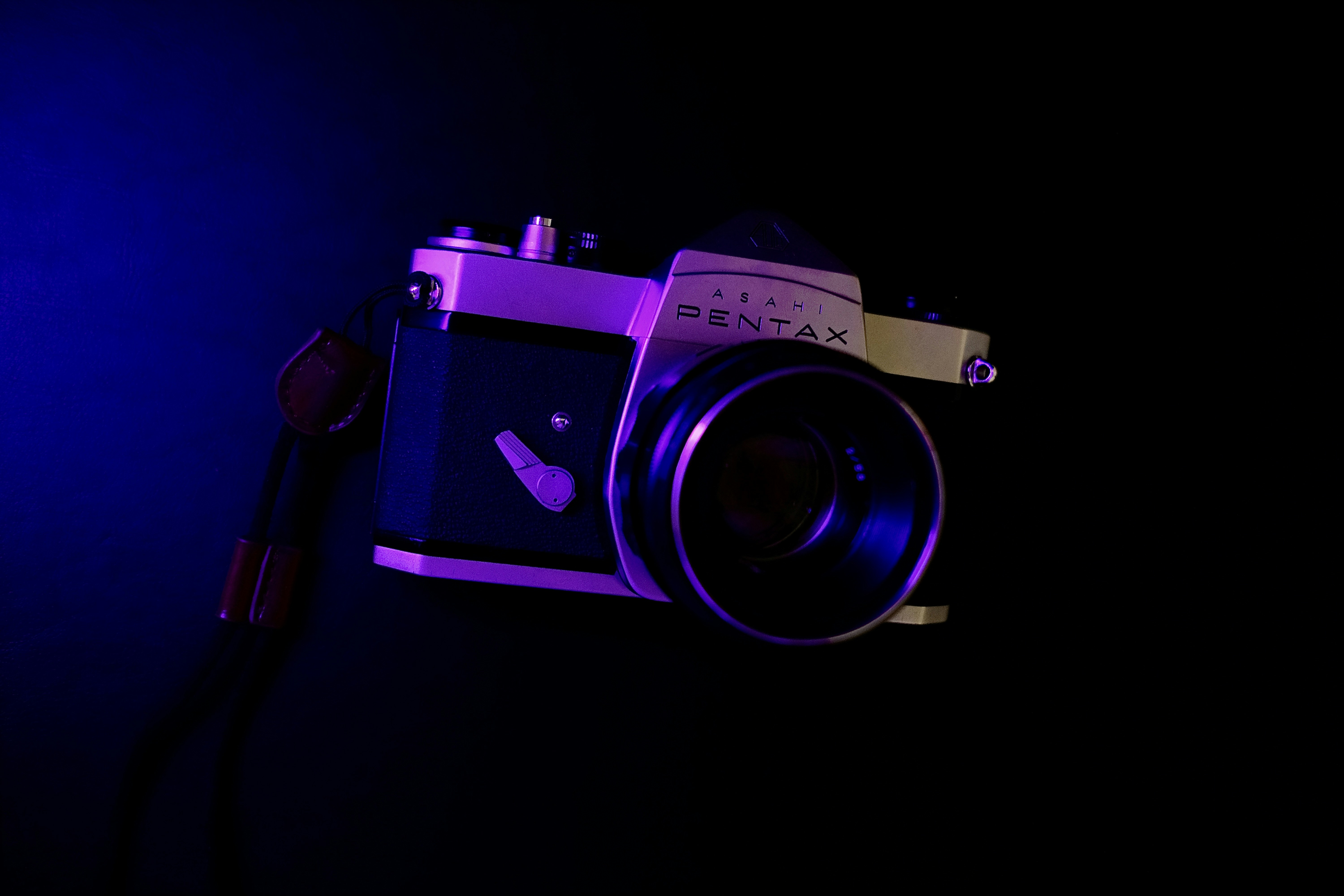 Purple Nikon Camera