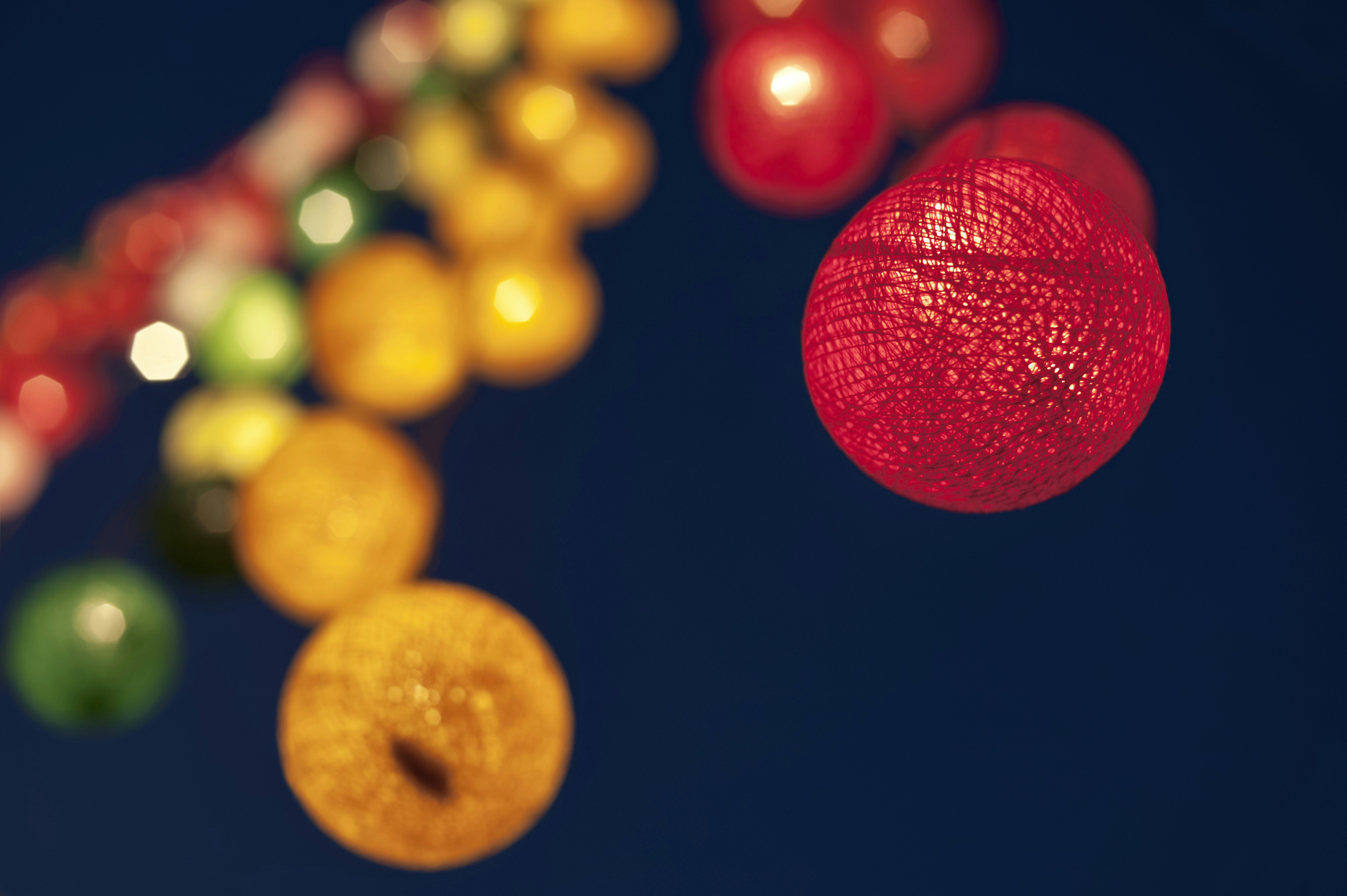 Hanging lantern balls